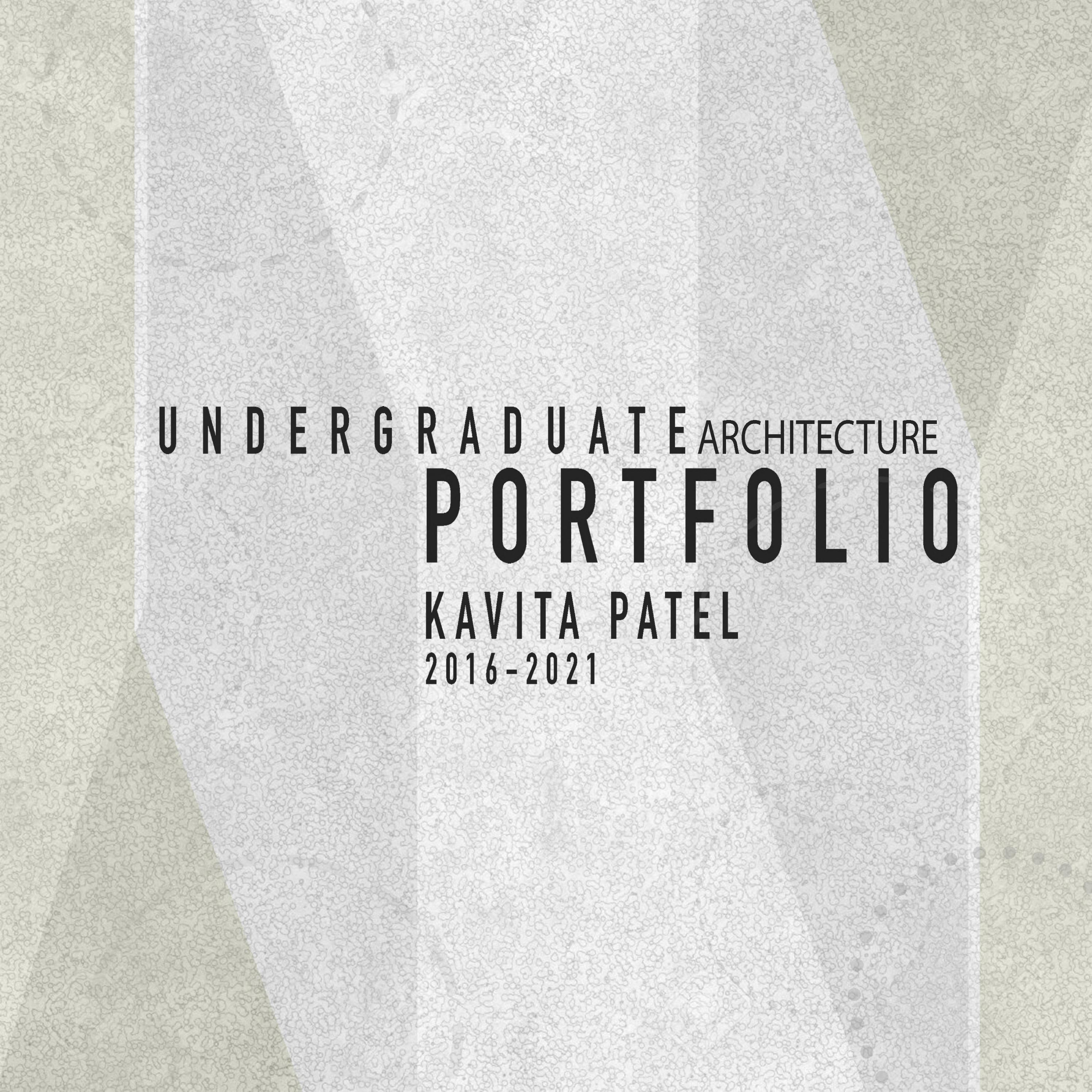 Architecture | Undergraduate Design Portfolio by Kavita Patel - Issuu