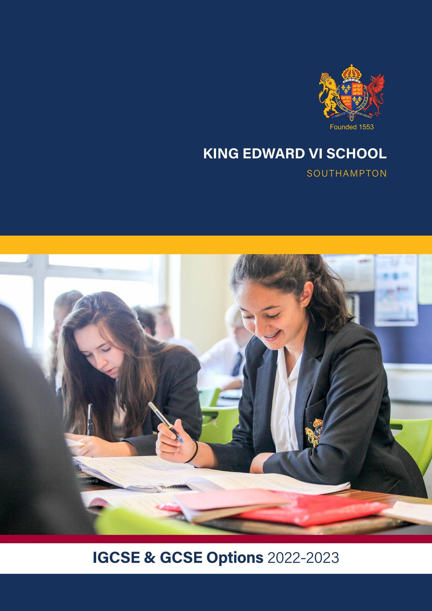 GCSE Options Booklet 2022-2023 by King Edward VI School - Issuu
