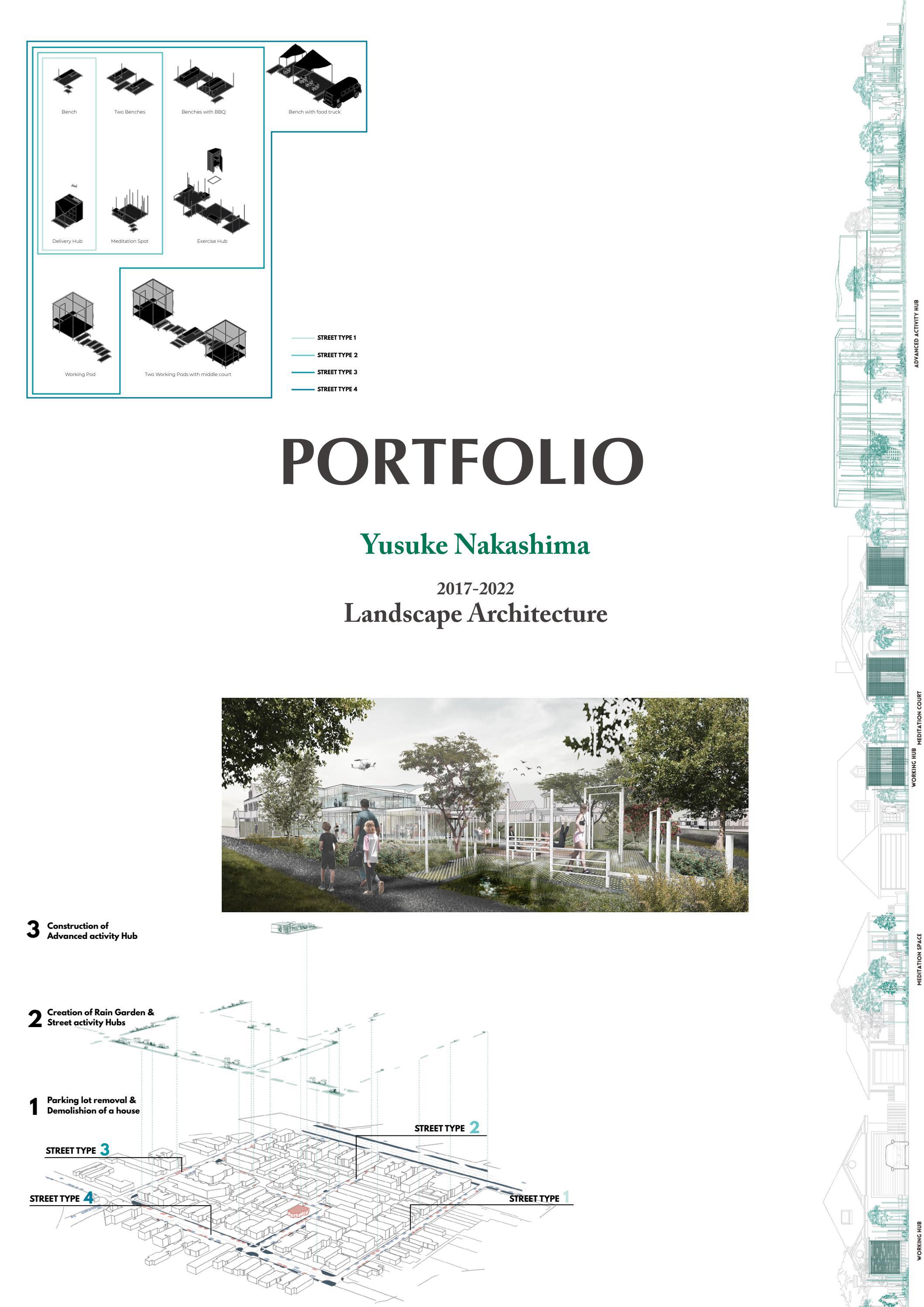 Landscape Architecture Portfolio, Yusuke Nakashima by Yusuke Nakashima ...
