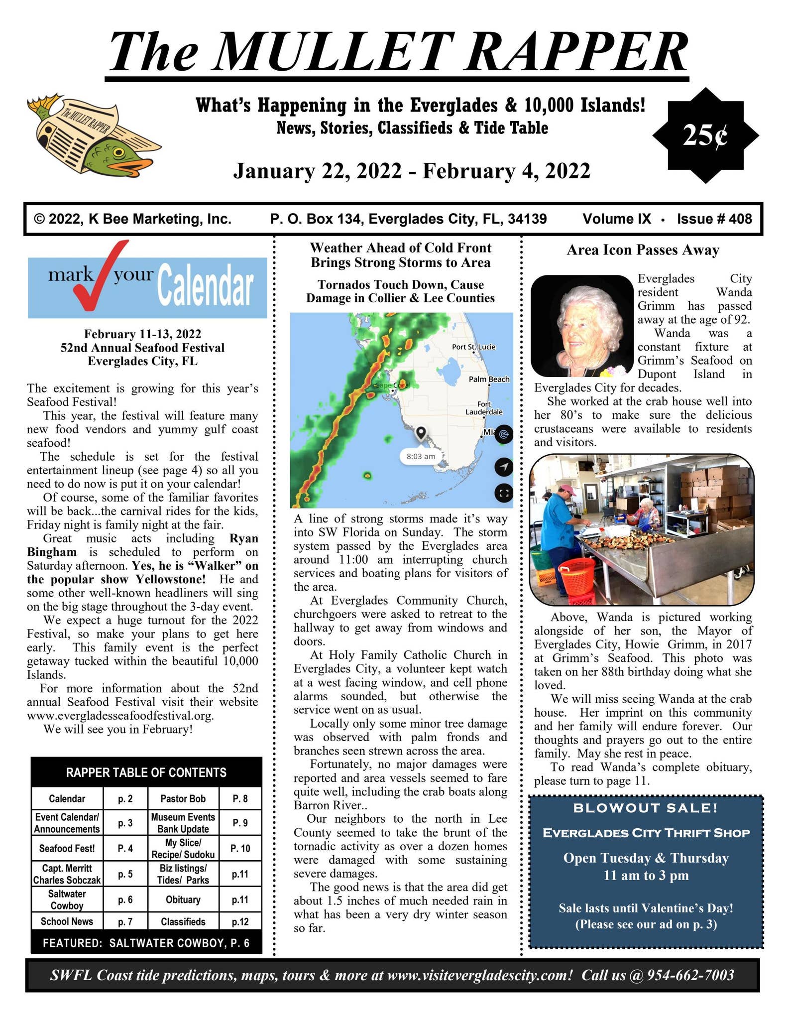 The MULLET RAPPER, January 22, 2022 Edition by Paradise Web - Issuu