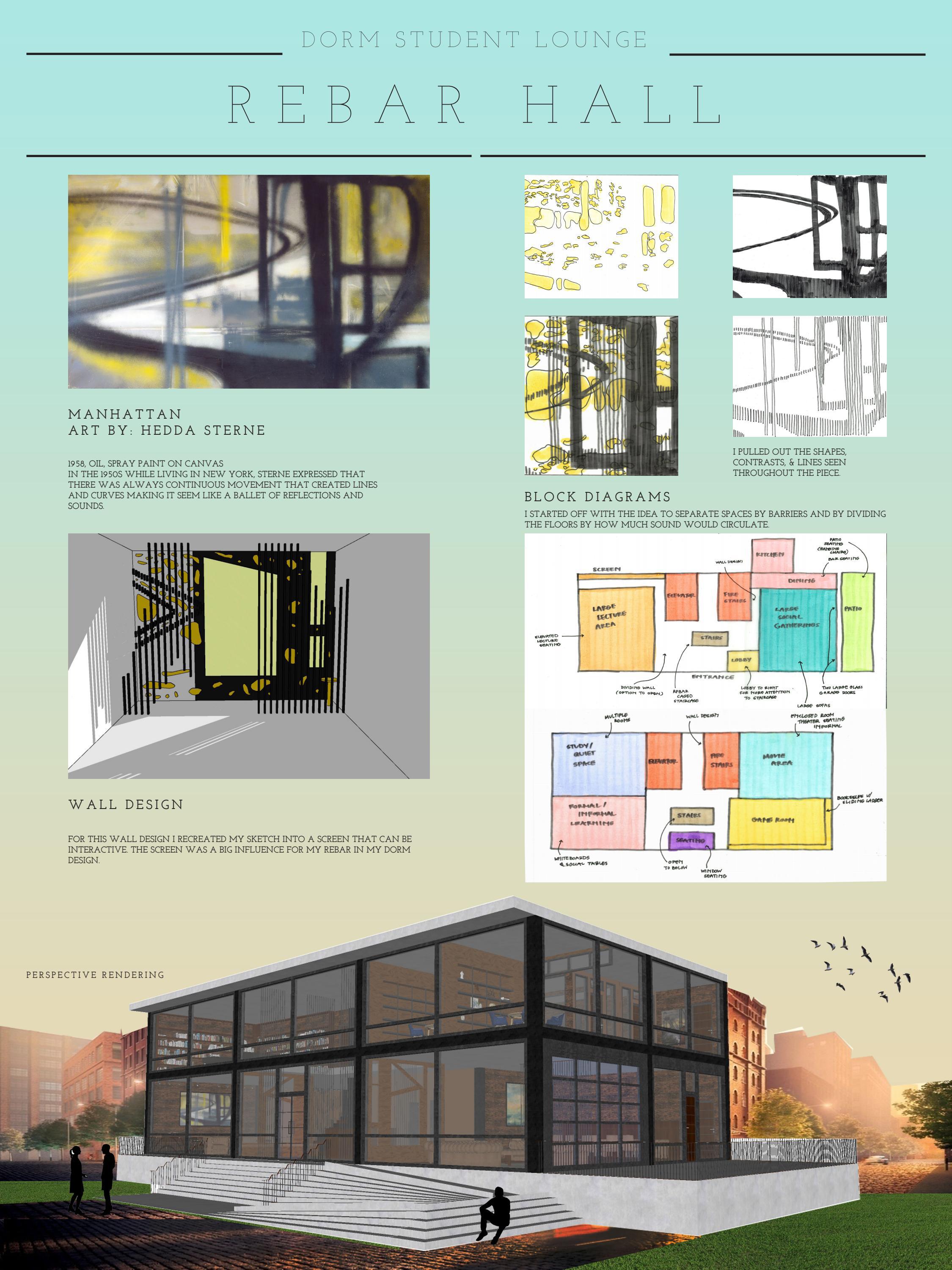Rebar Hall - Dorm Student Lounge by chantildesigns - Issuu