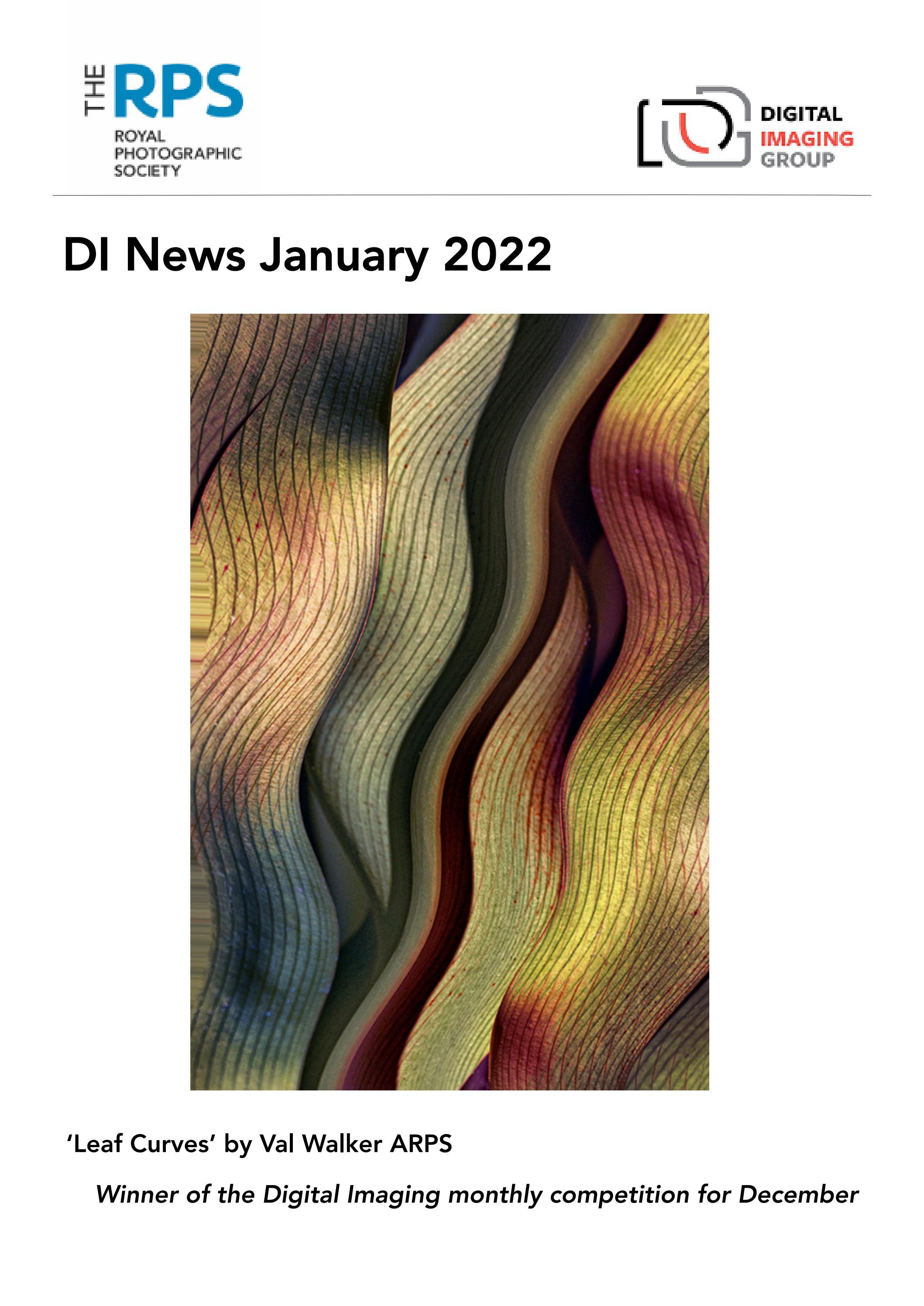 RPS Digital Imaging News January 2022 by Royal Photographic Society - Issuu