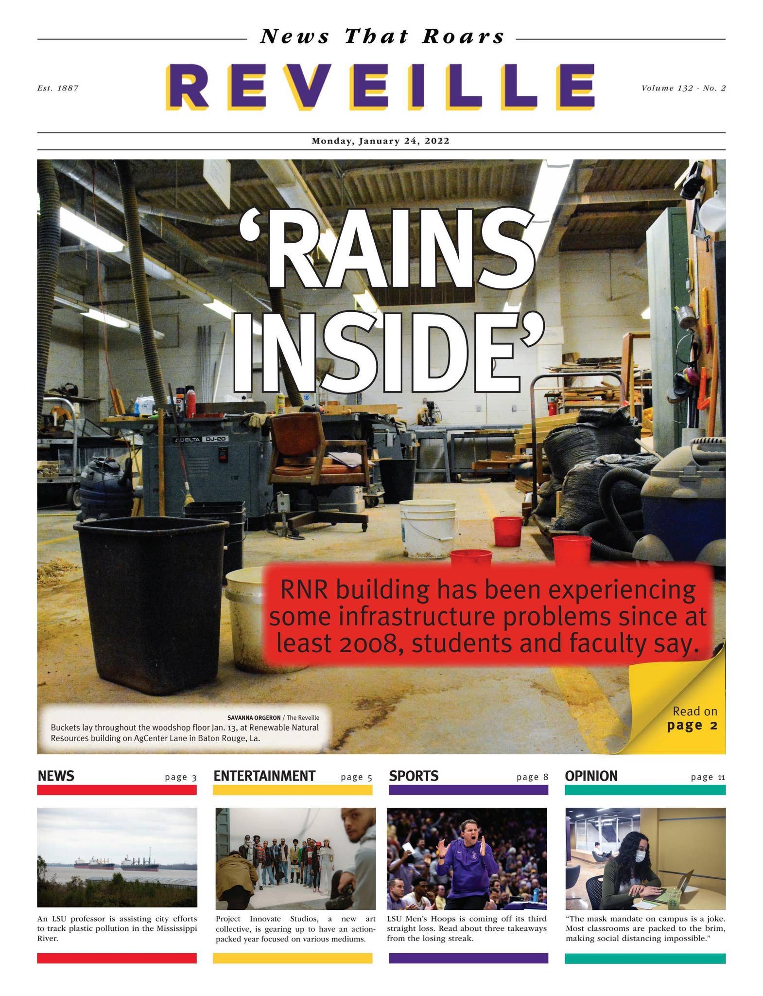 The Reveille 1-24-22 by Reveille - Issuu