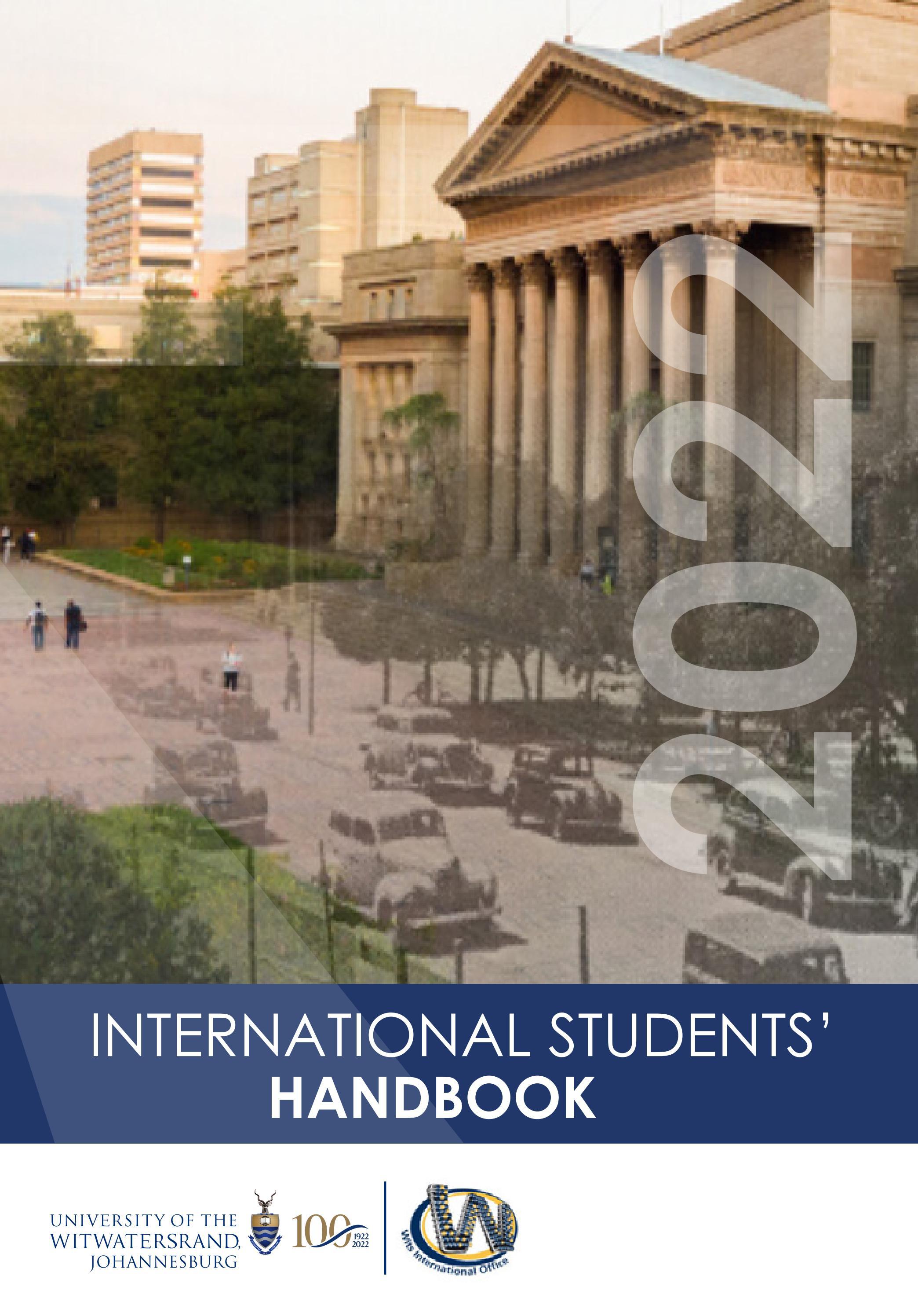 International Students Handbook - 2022 by witsmarketing - Issuu