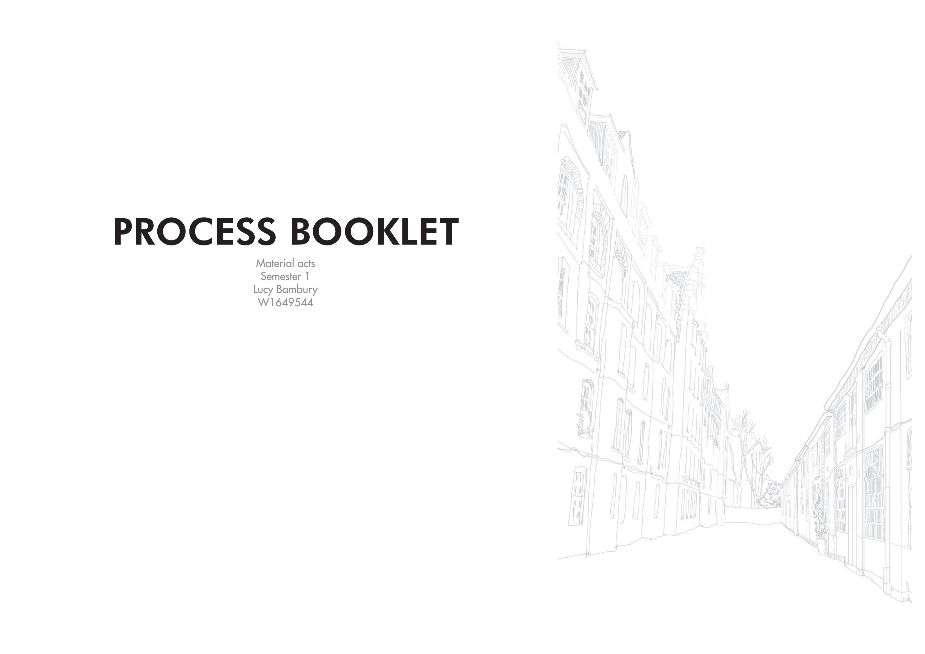 Process booklet - Material Acts by Lucy Bambers - Issuu