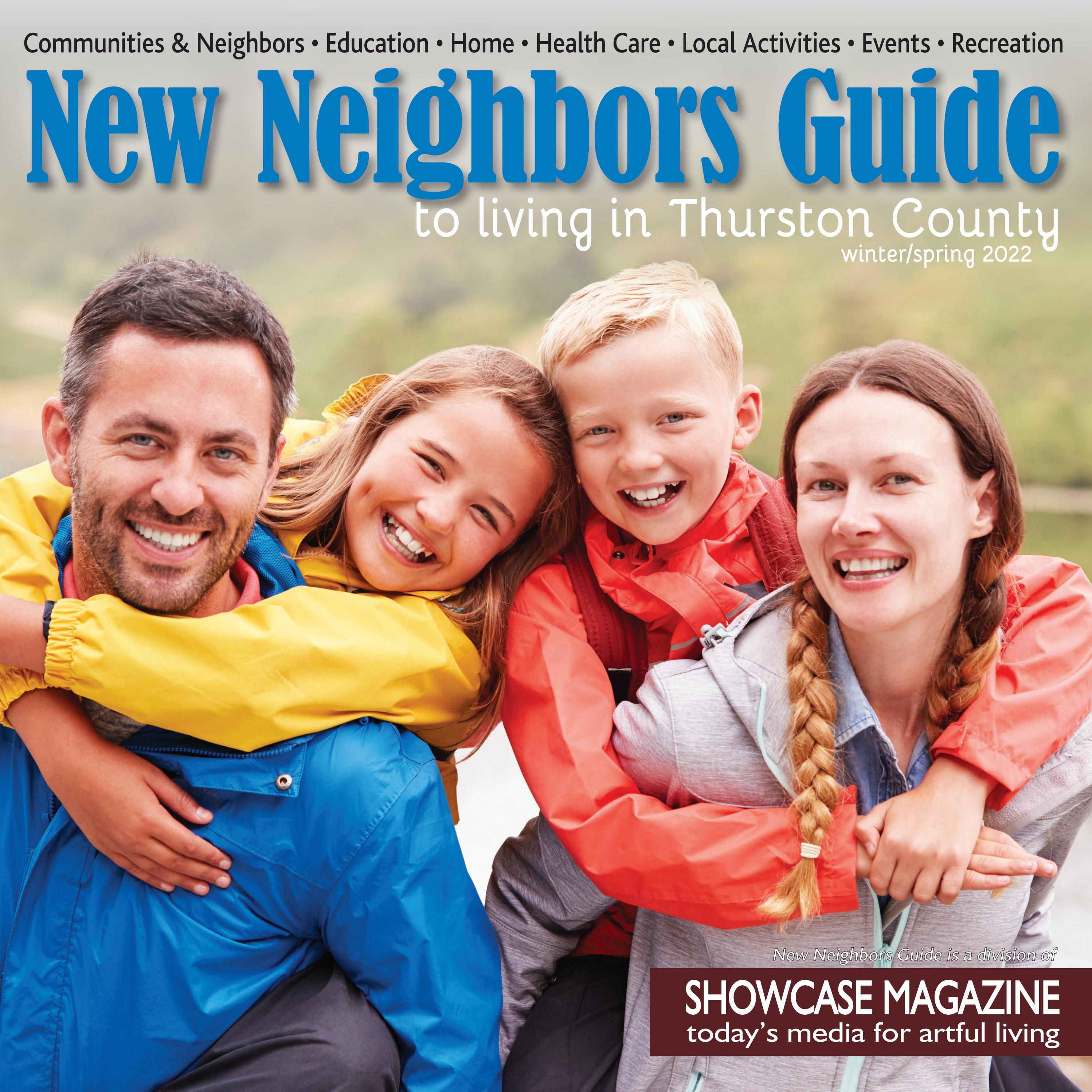 New Neighbors Guide Thurston County Winter 2022 by ShowCase Media - Issuu