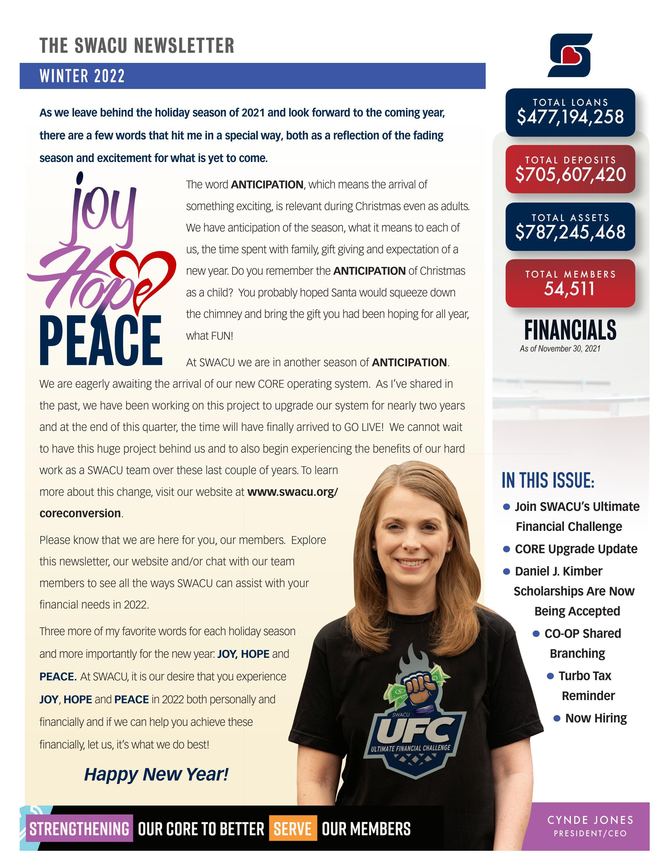 Q1 2022 Newsletter by SWACU - Issuu