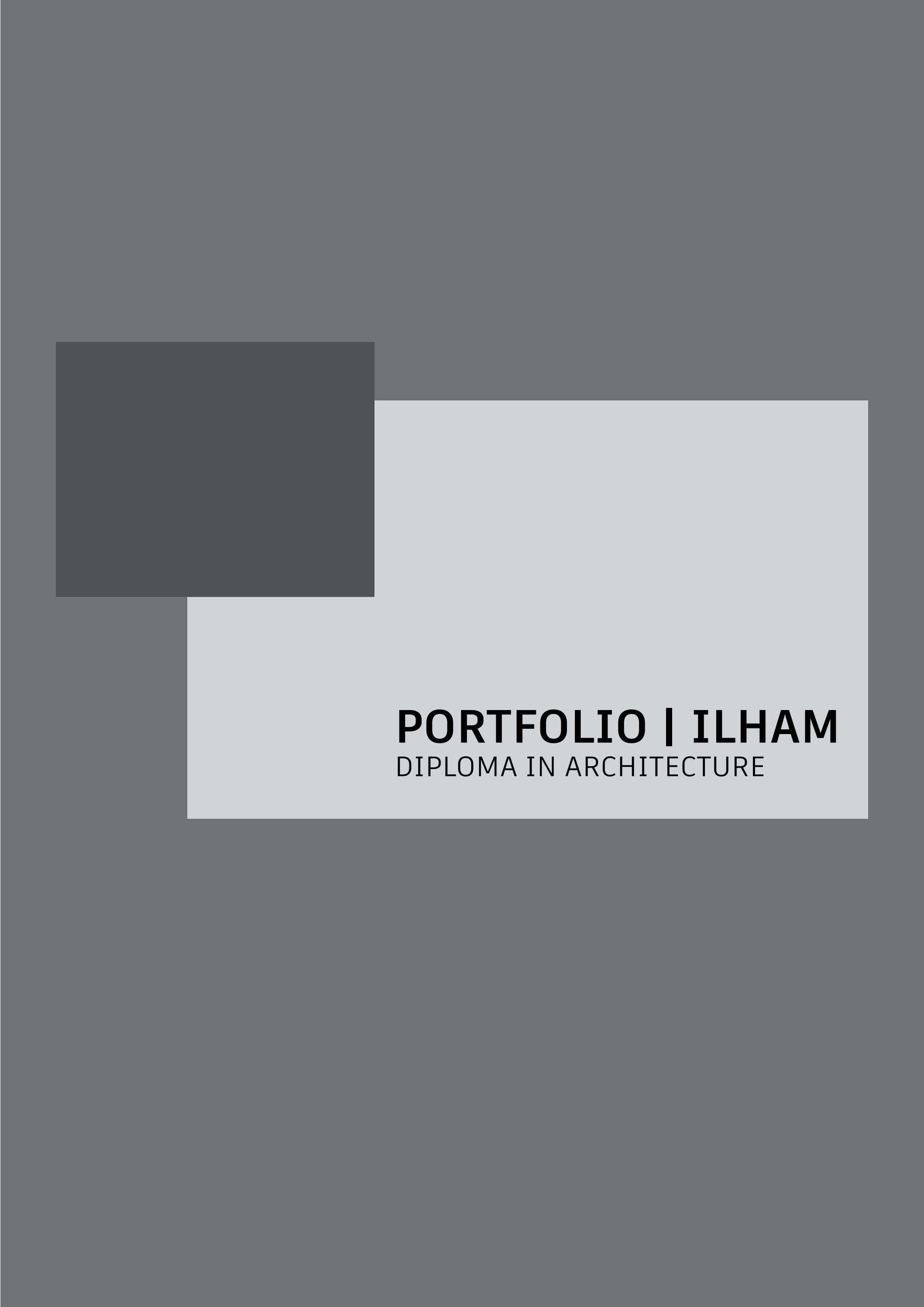IZZ ILHAM'S ARCHI PORTFOLIO 2020 - 2021 by Izz Ilham - Issuu