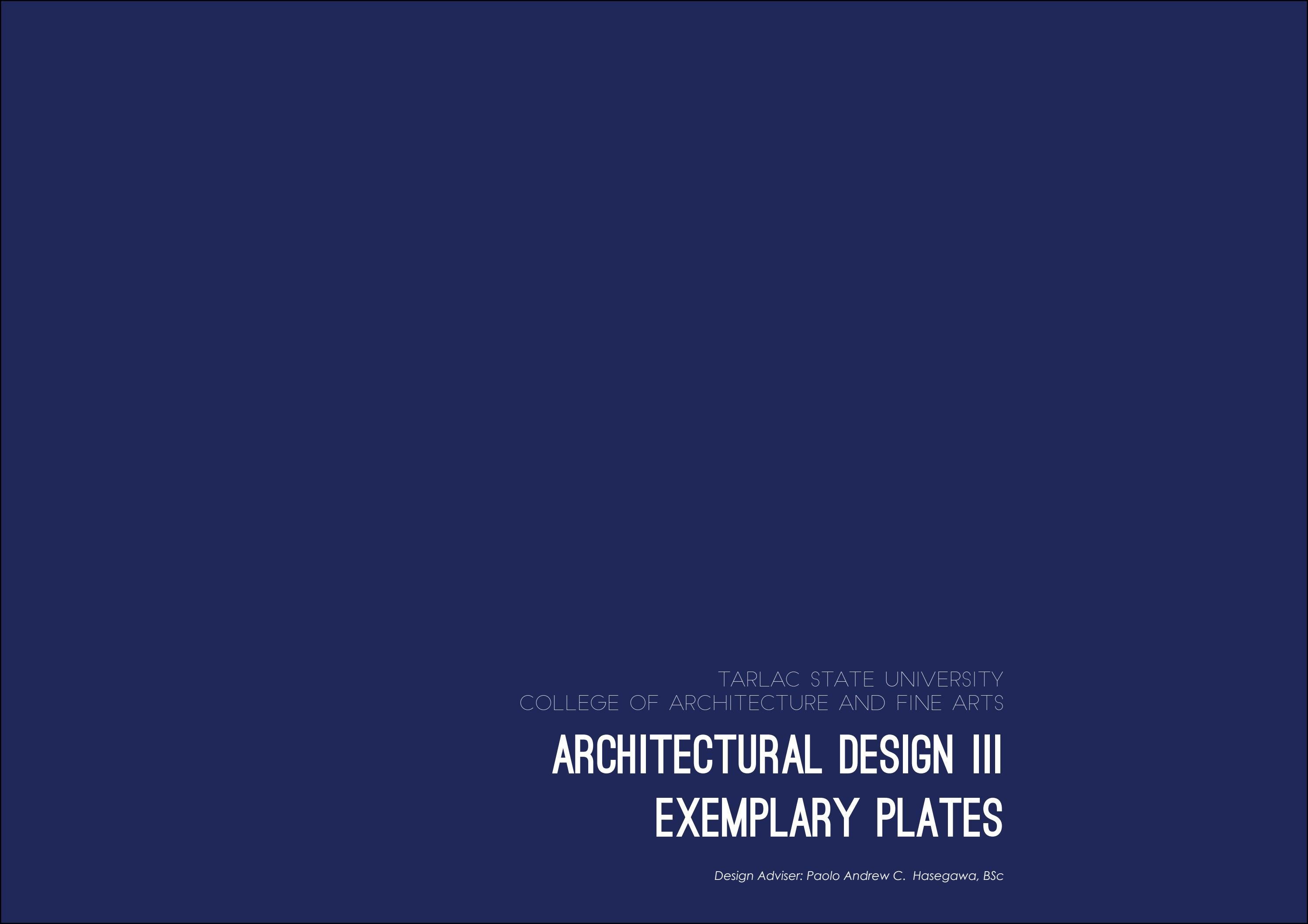 Exemplary Plates on Architectural Design III by paohasegawa - Issuu