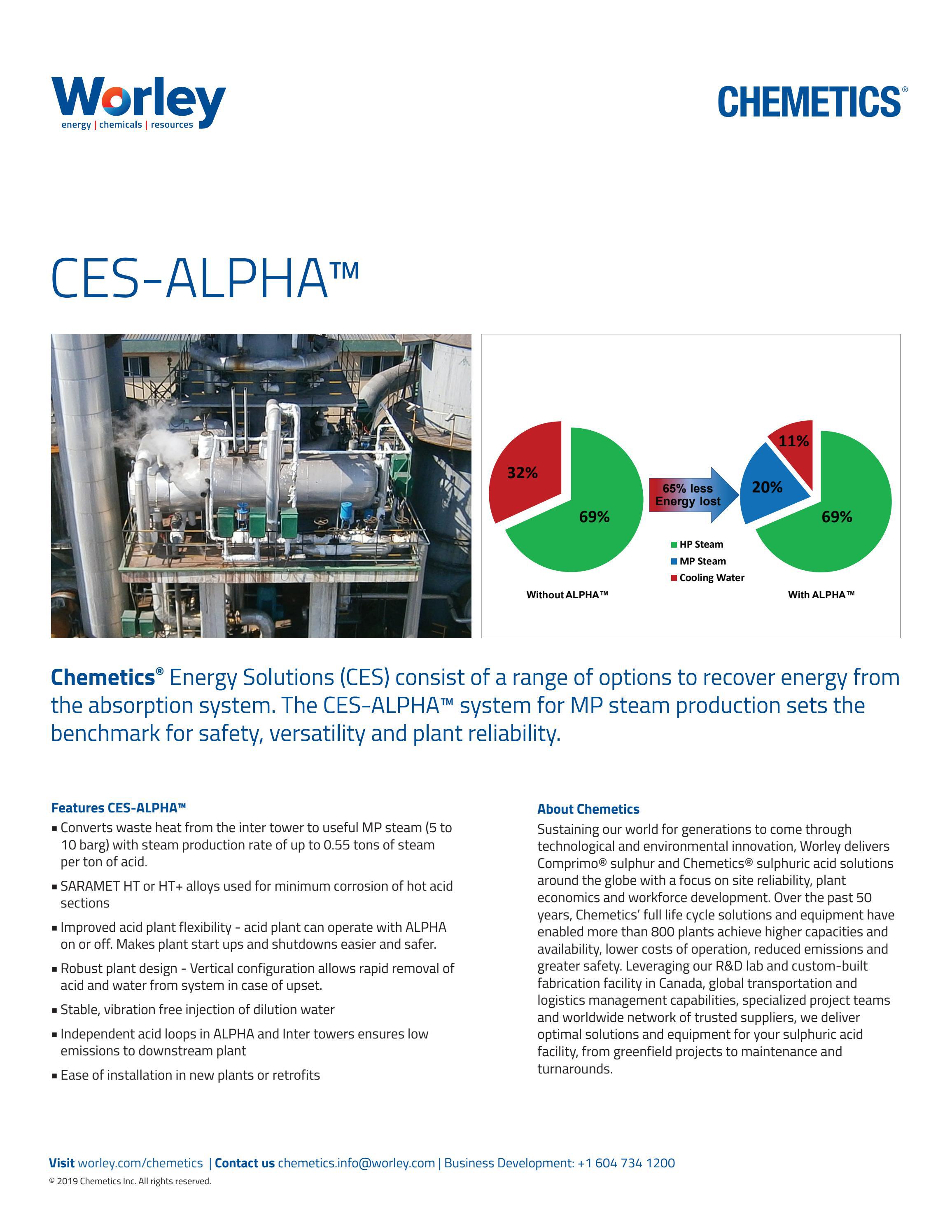 Chemetics Energy Solutions (CES): CES-ALPHA™ by worleyECR - Issuu