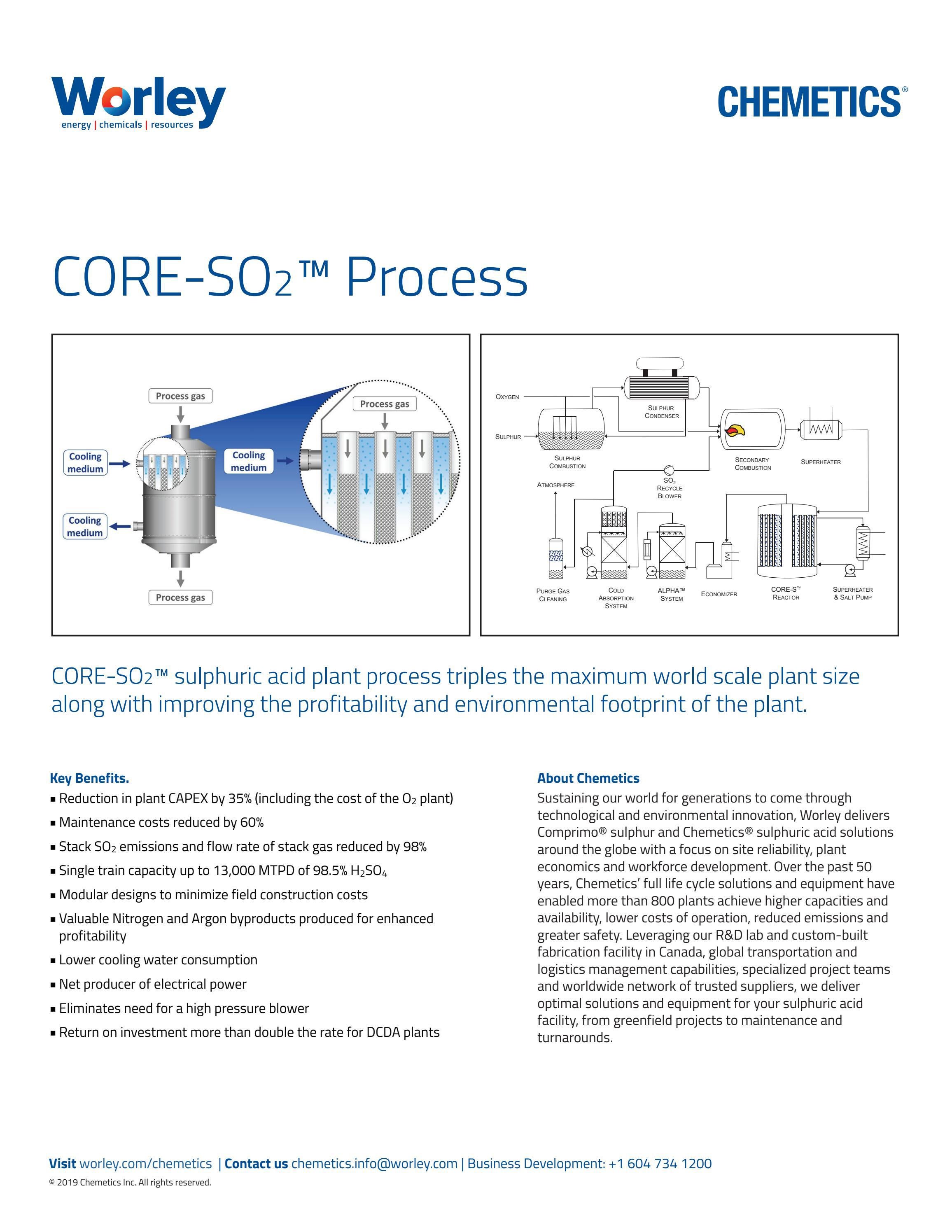 CHEMETICS: CORE-SO₂™ Process by worleyECR - Issuu