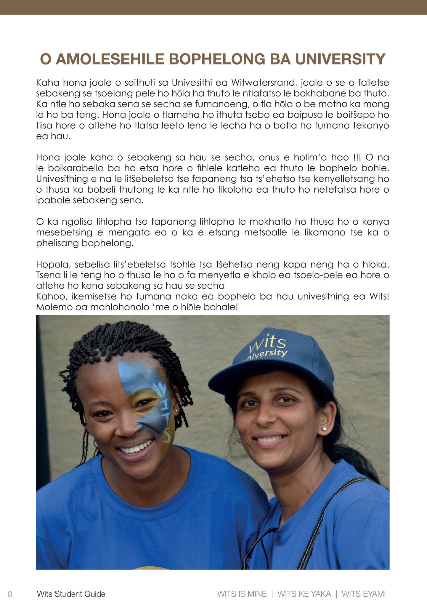 Wits Student Guide by witsmarketing - Issuu