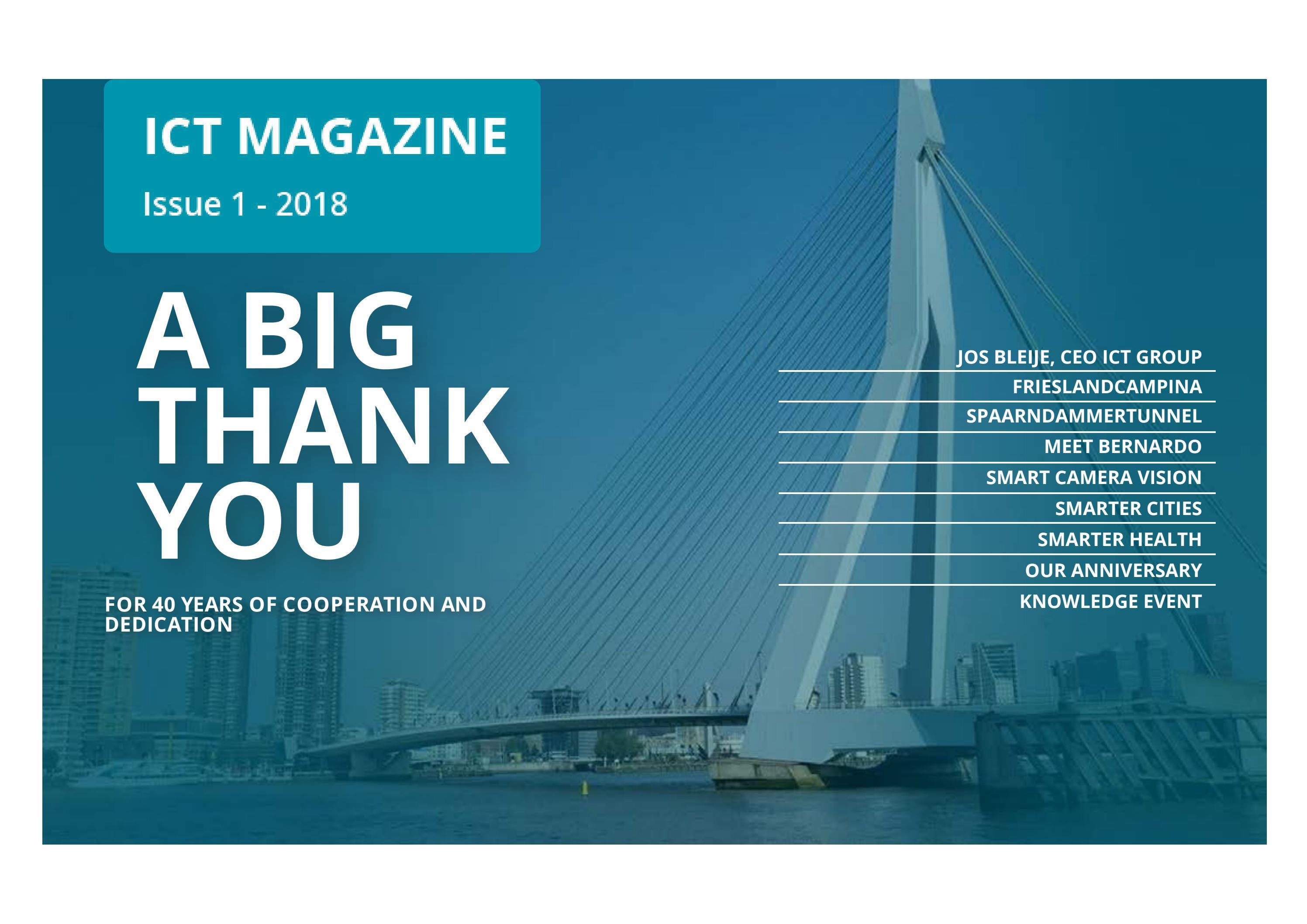 Corporate Magazine: Editie 1 - 2018 by ictgroup - Issuu