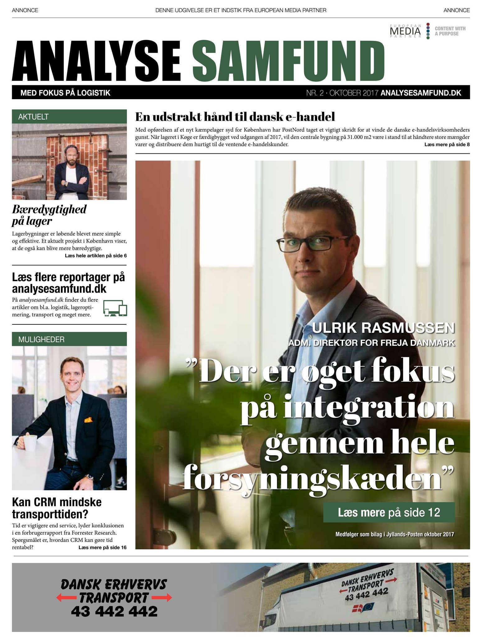 Analyse Samfund med fokus på logistik #2 by Contentway - Issuu