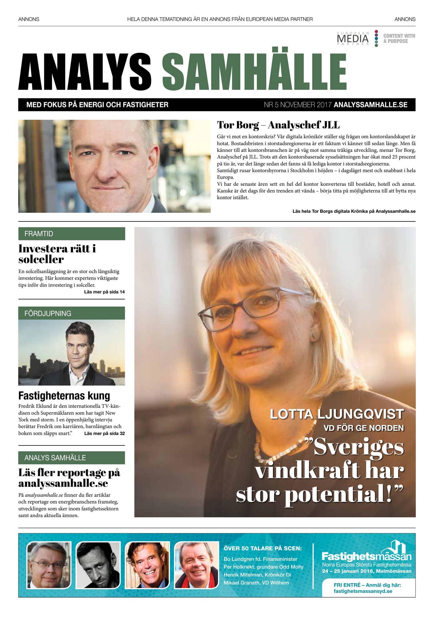 Analys Samhälle #5 by Contentway - Issuu