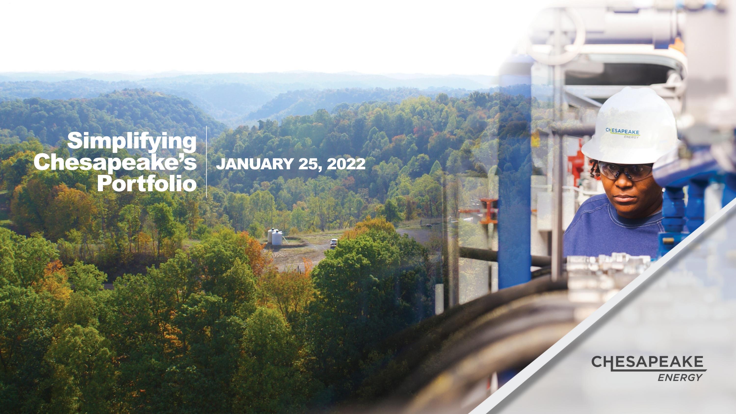 Simplifying Chesapeake's Portfolio by Chesapeake Energy - Issuu