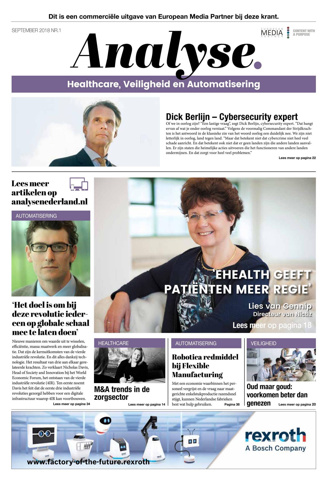 Analyse #1 Healthcare, Veiligheid en Automatisering by Contentway - Issuu