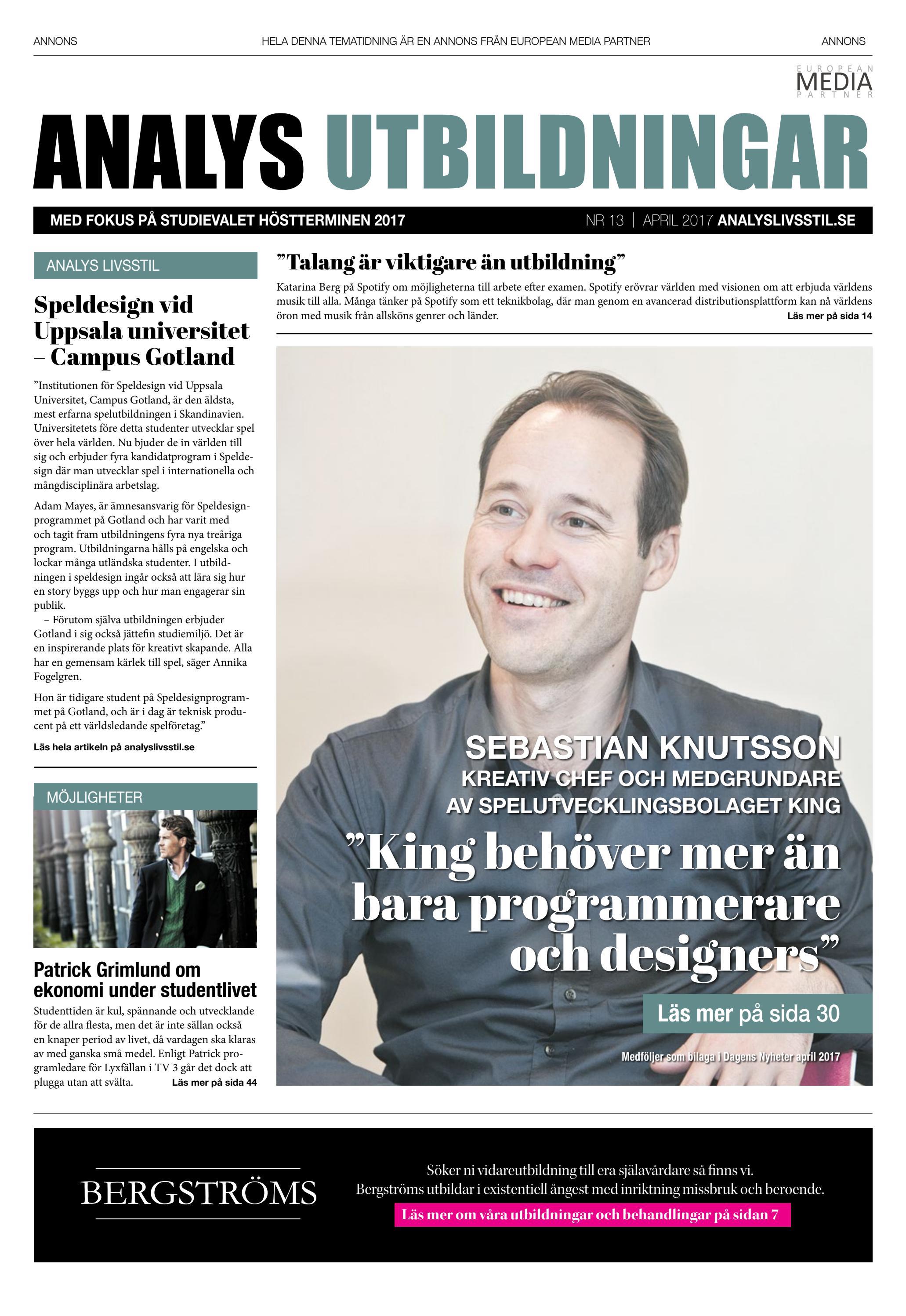 Analys Utbildningar #13 by Contentway - Issuu