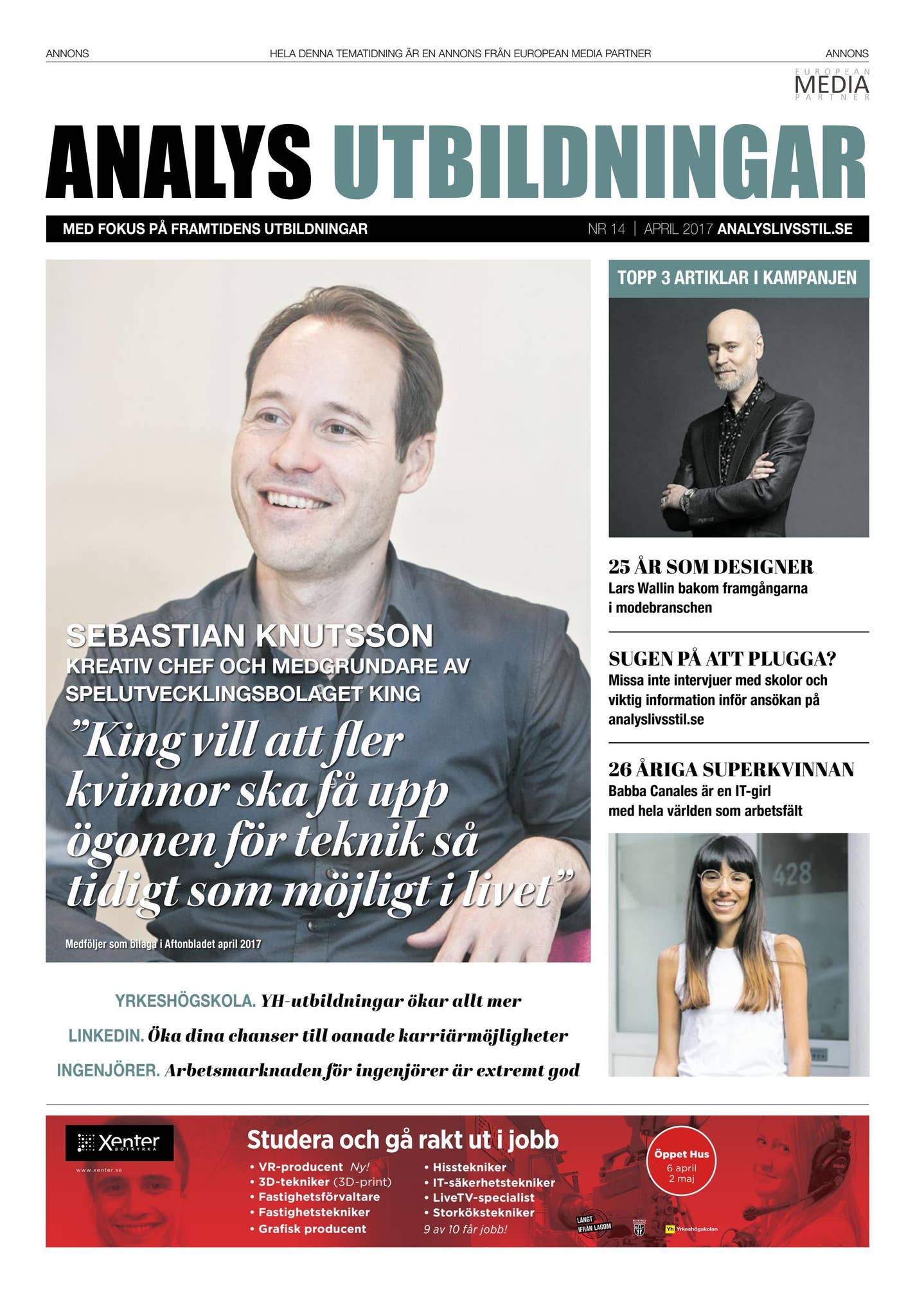 Analys Utbildningar #14 by Contentway - Issuu