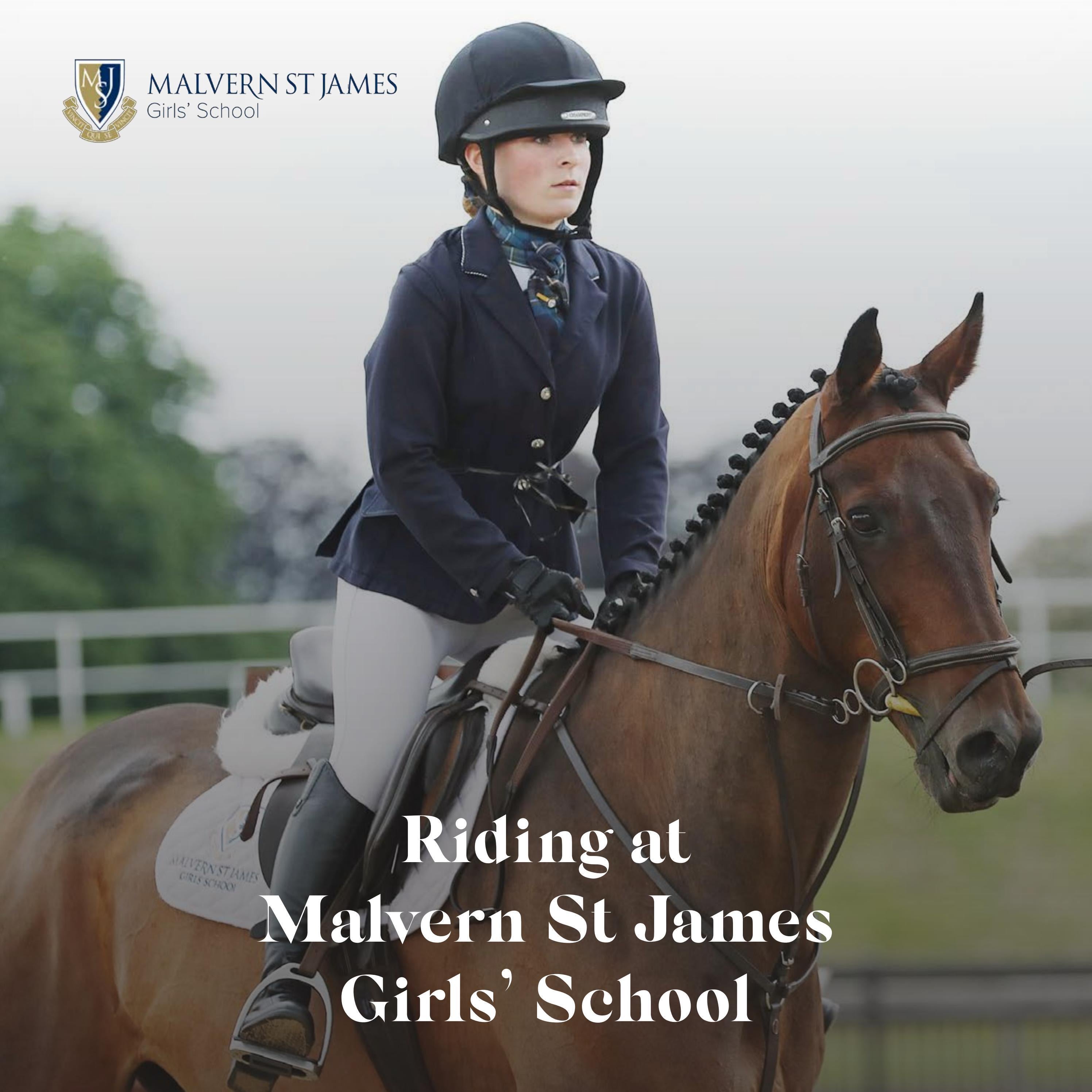 Riding at Malvern St James Girls' School by Malvern St James - Issuu