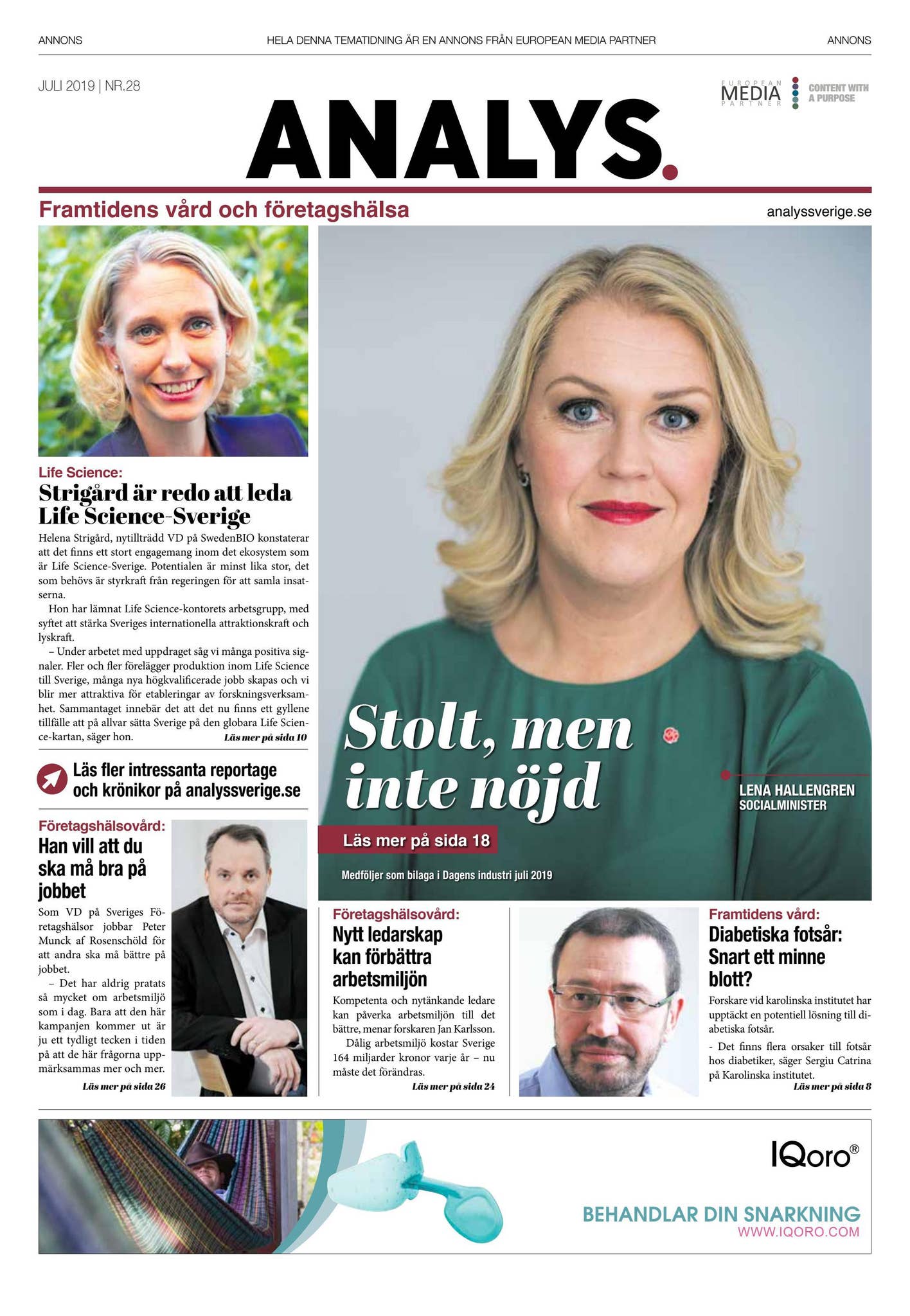 Analys #28 Framtidens vård och företagshälsa by Contentway - Issuu