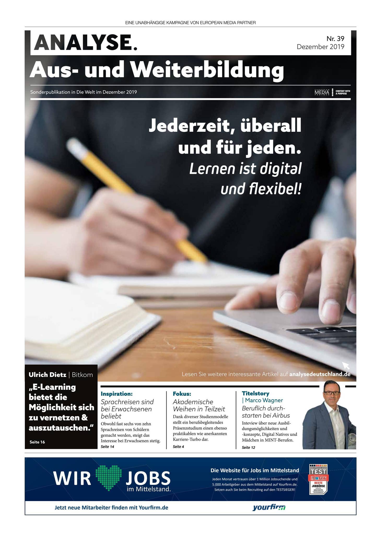 Analyse #39 - Aus- und Weiterbildung by Contentway - Issuu