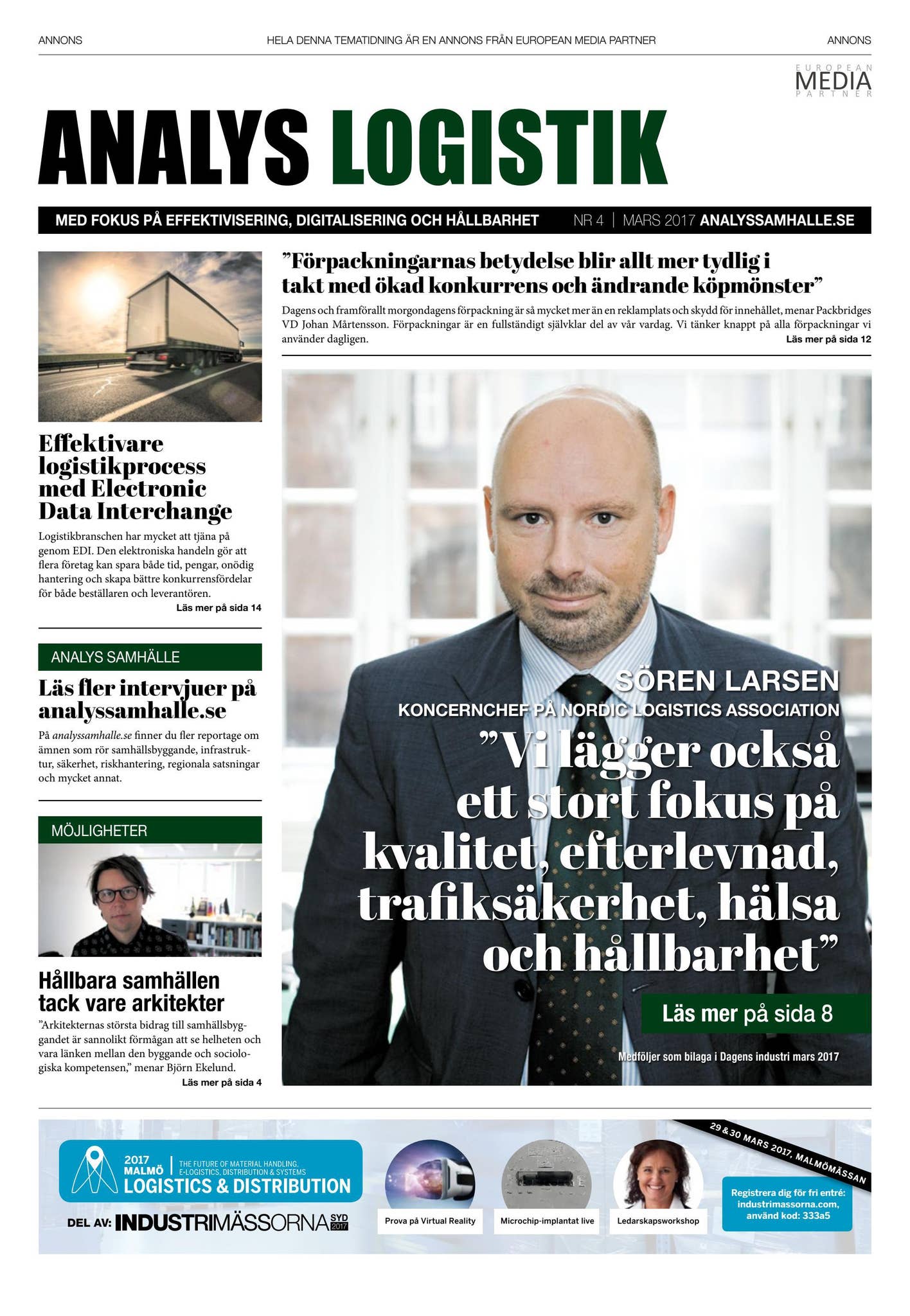 Analys Logistik #4 by Contentway - Issuu