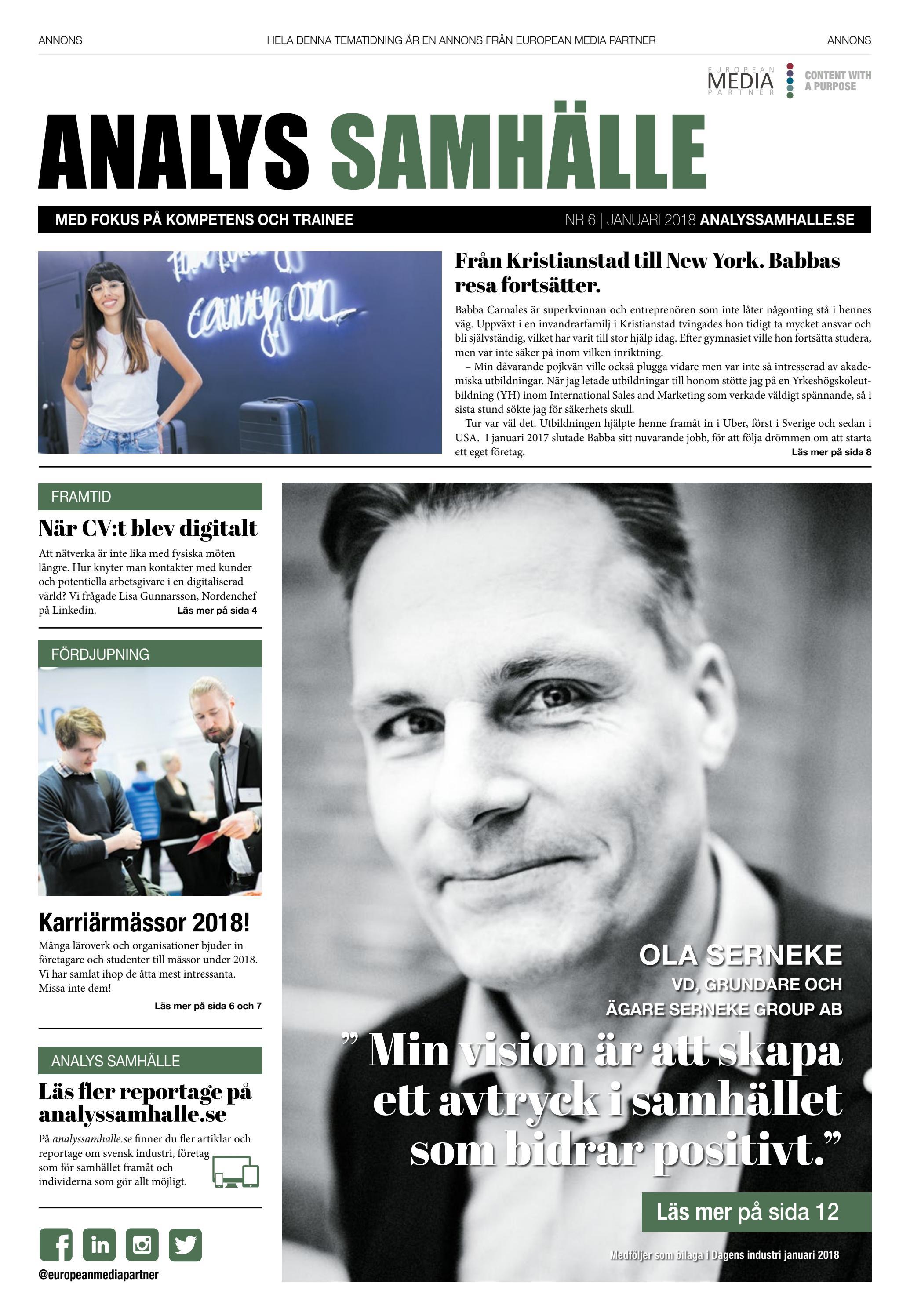 Analys Samhälle #6 by Contentway - Issuu