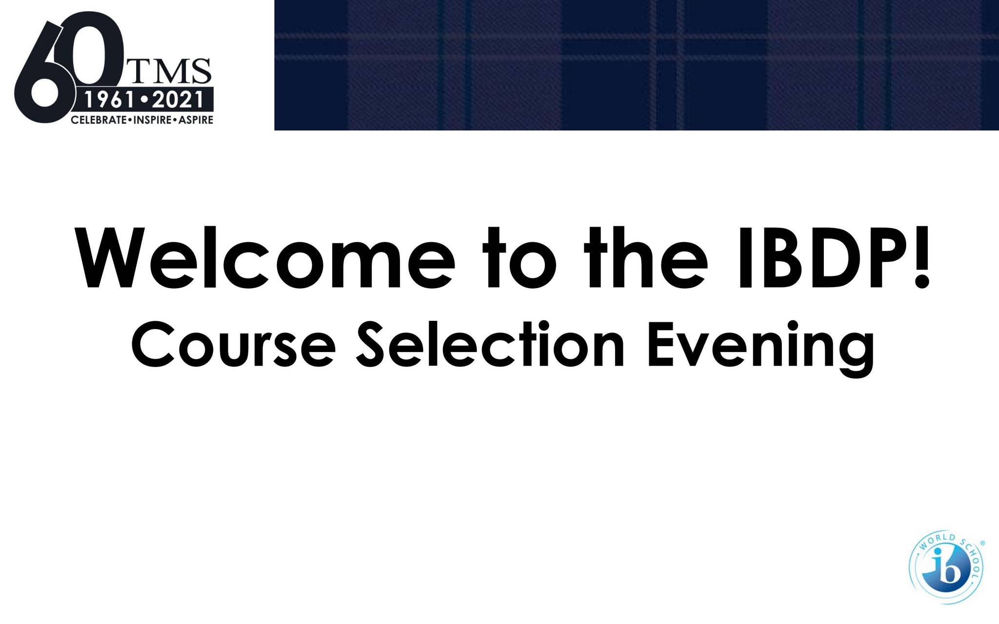 IBDP Course Selection Evening Slideshow - January 2022 by Lauremont ...