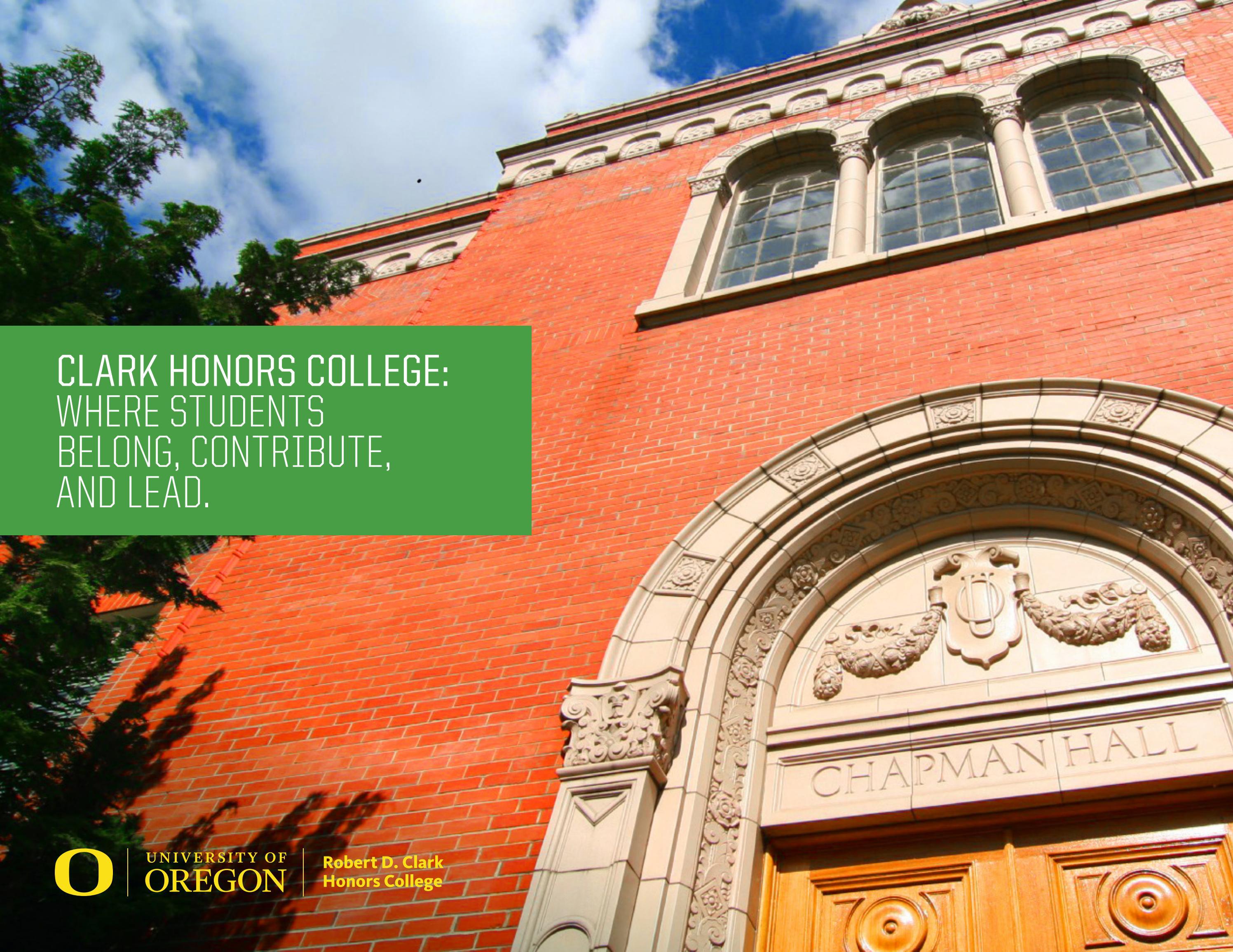 Clark Honors College Brochure by clarkhonorscollege - Issuu