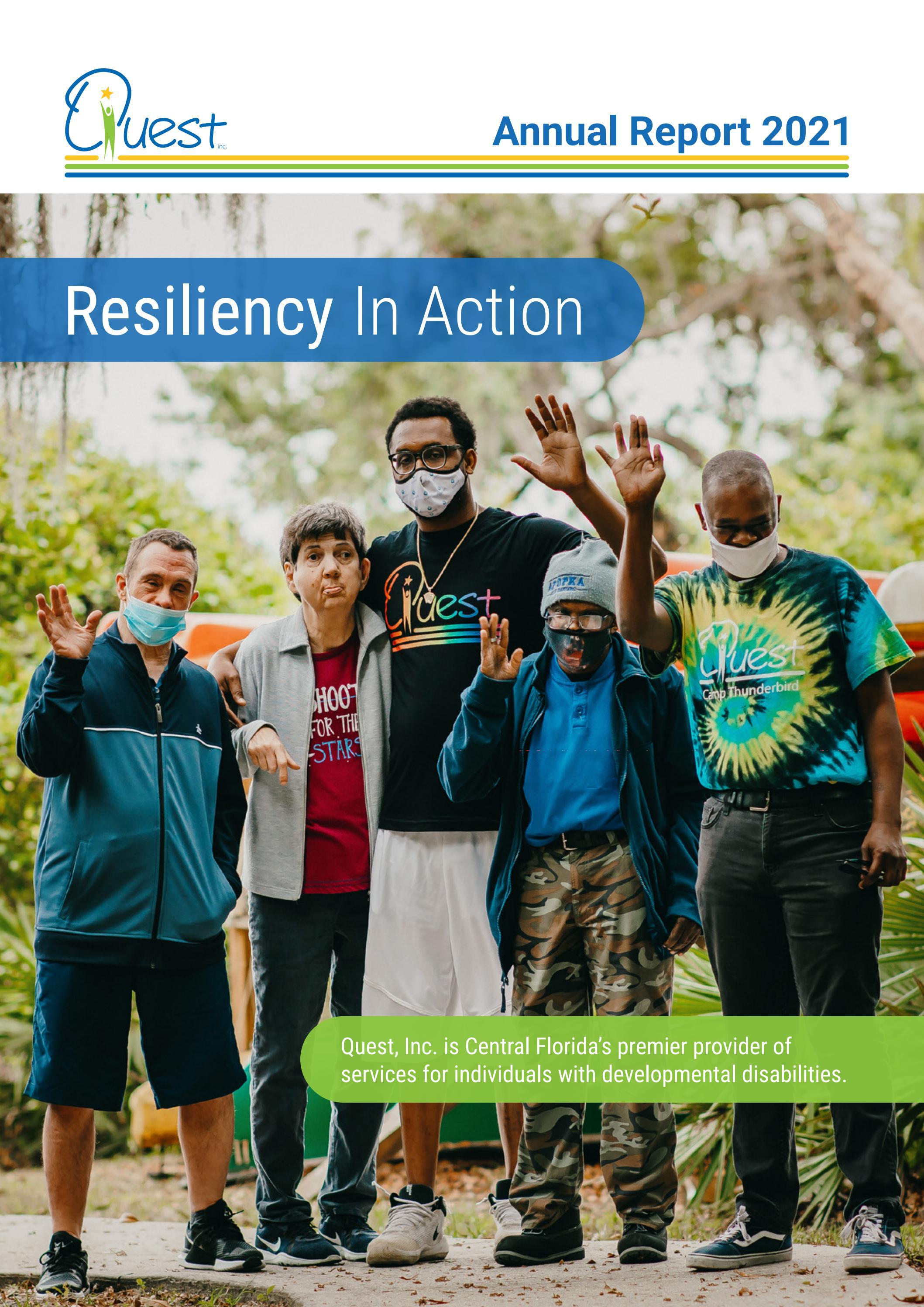 Quest, Inc. Annual Report FY 2021 by Quest, Inc. - Issuu