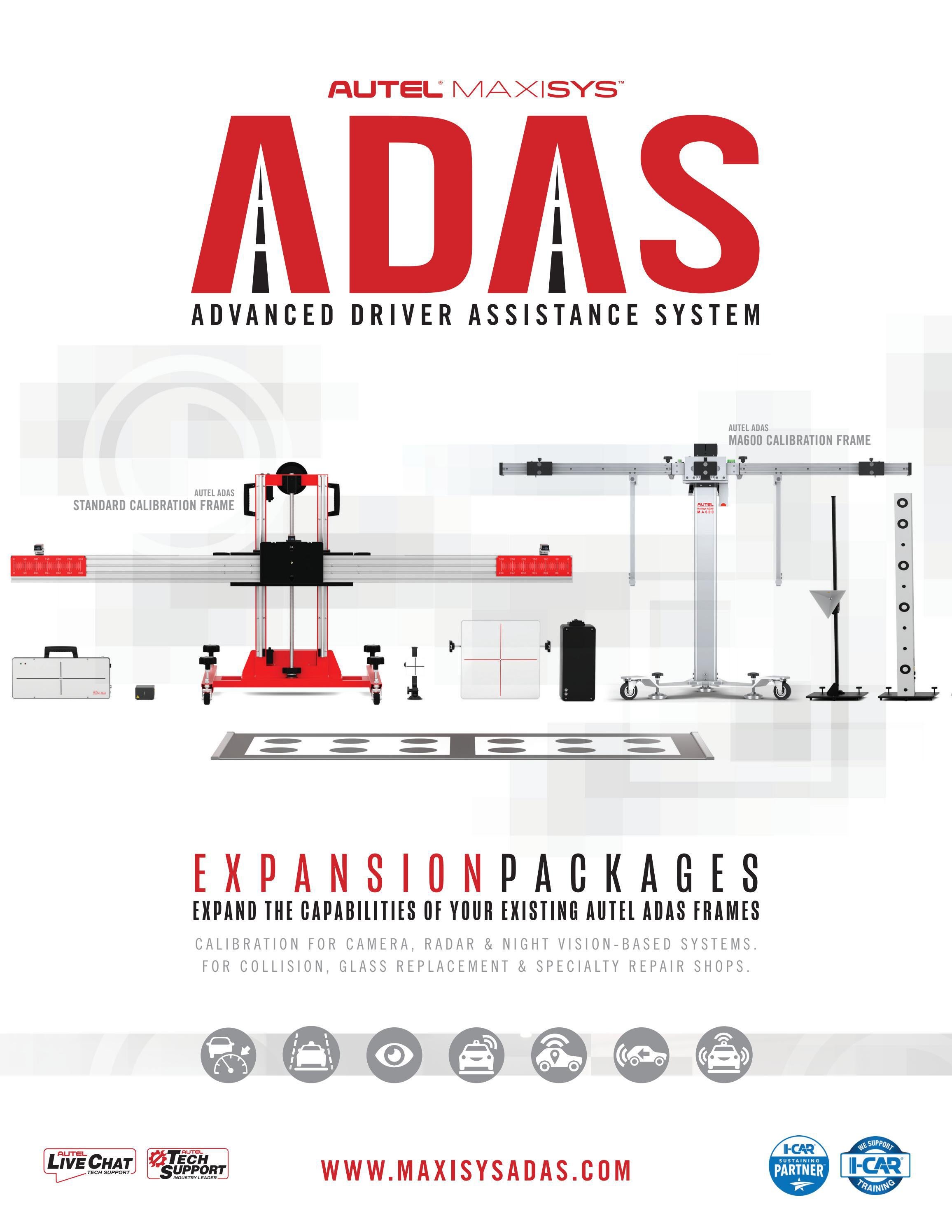 AUTEL ADAS-Expansion Packages-Brochure كتيب الحزمة المتوسعة لأجهزة ...