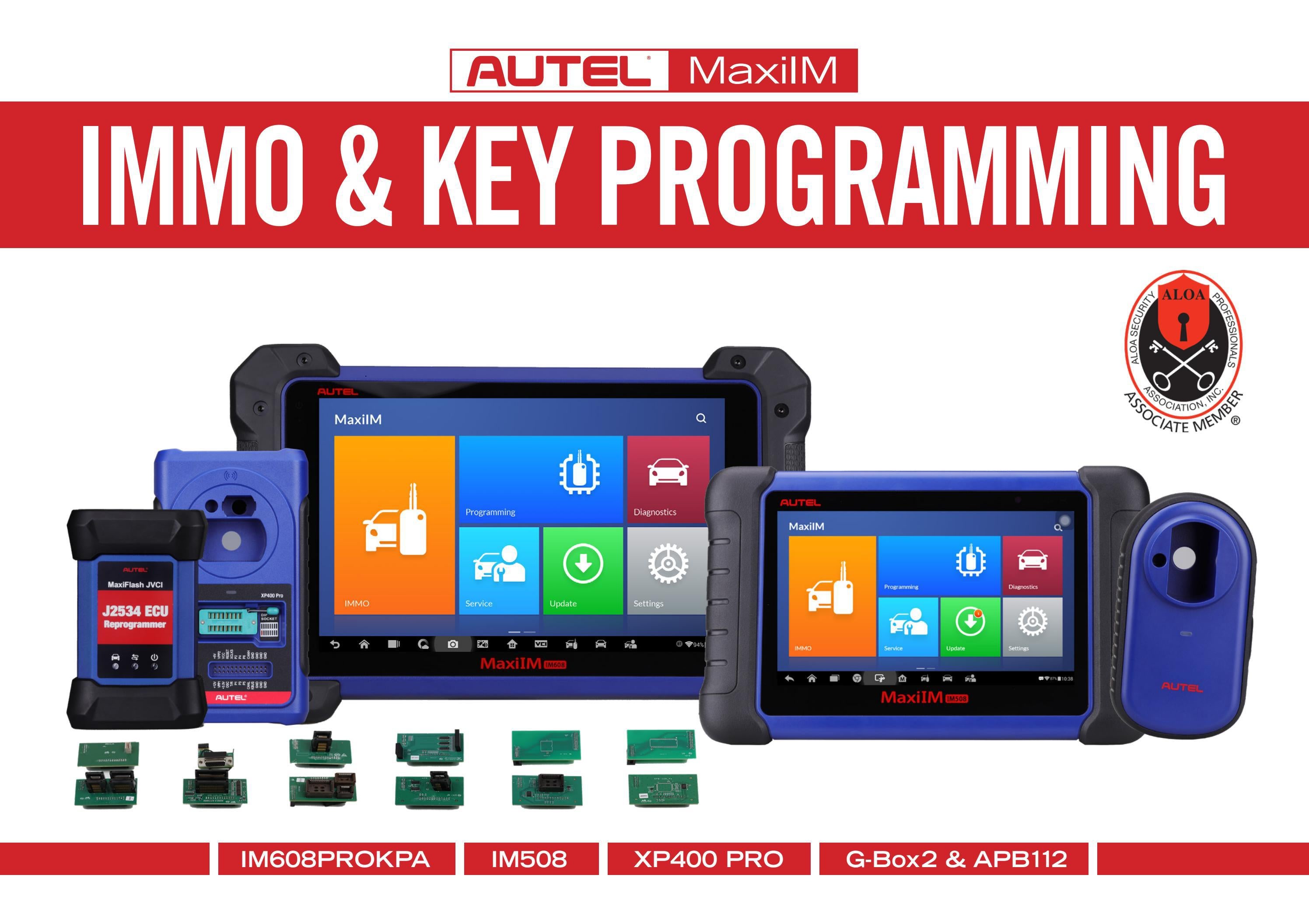 AUTEL MaxiIM CATALOG MaxiIM-Catalog-IM608PROKPA- IM508 -XP400PRO -G-Box2 & APB112 by Autel Imea ...