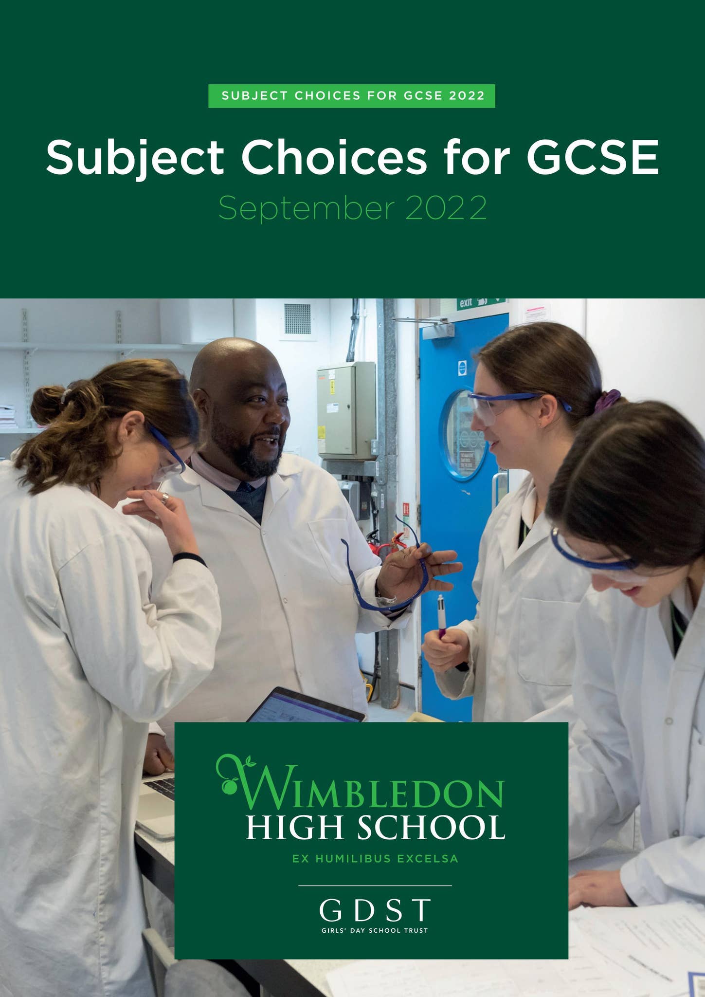 GCSE Options Booklet 2022 by Wimbledon High School - Issuu