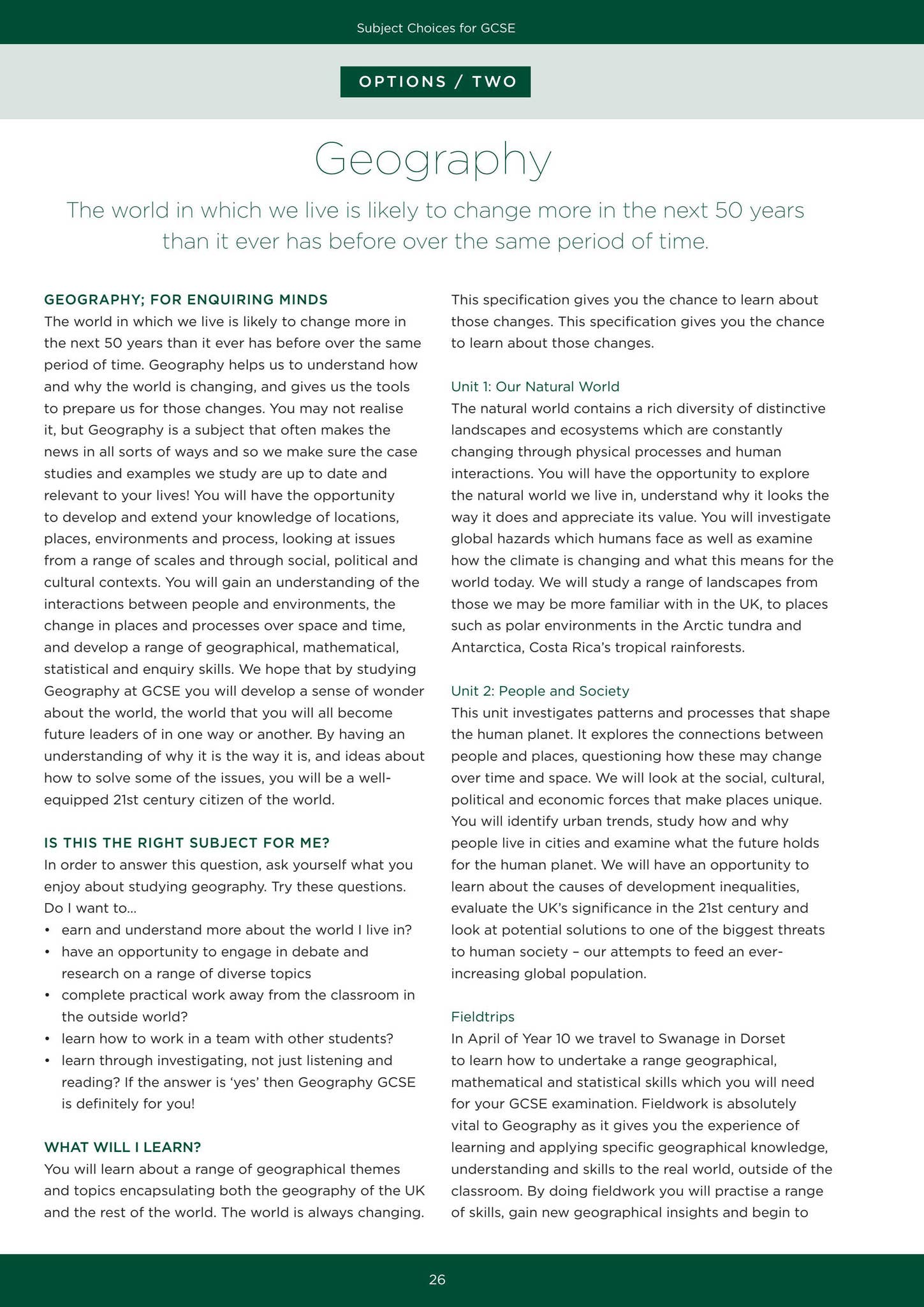 GCSE Options Booklet 2022 by Wimbledon High School - Issuu