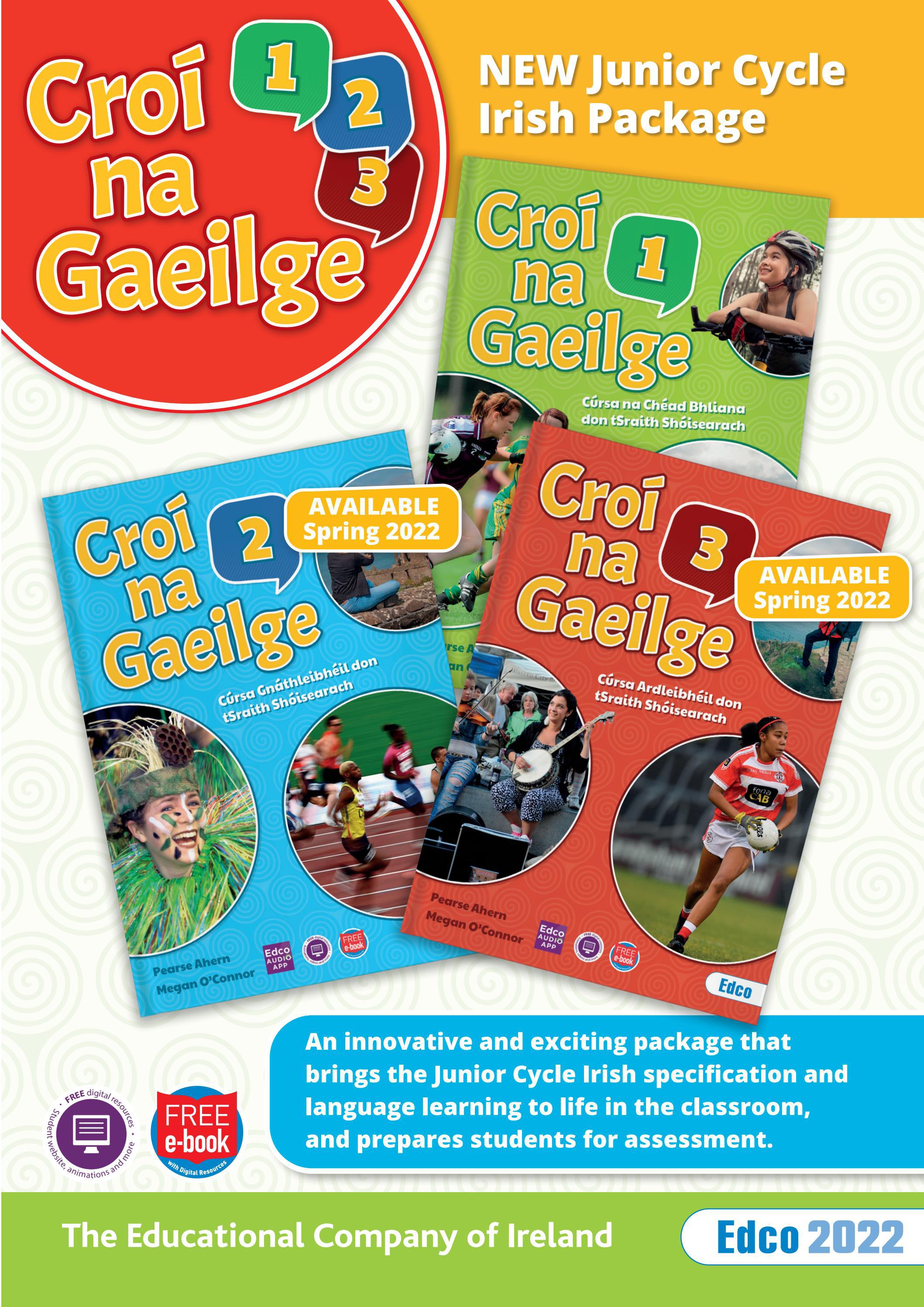 Croí na Gaeilge Edco Junior Cycle Irish Package by Edco Ireland - Issuu