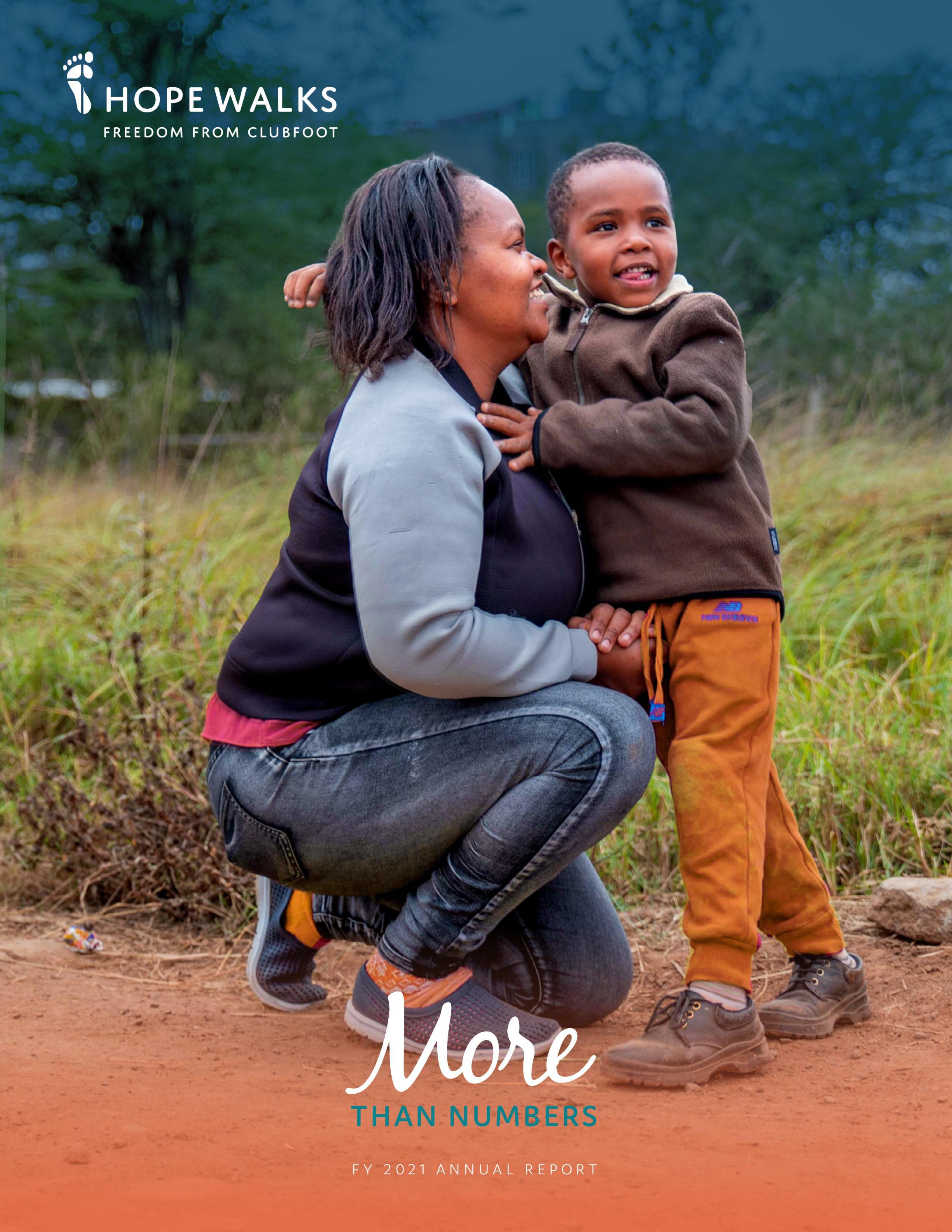 Hope Walks Annual Report Fiscal Year 2021 by hopewalks - Issuu