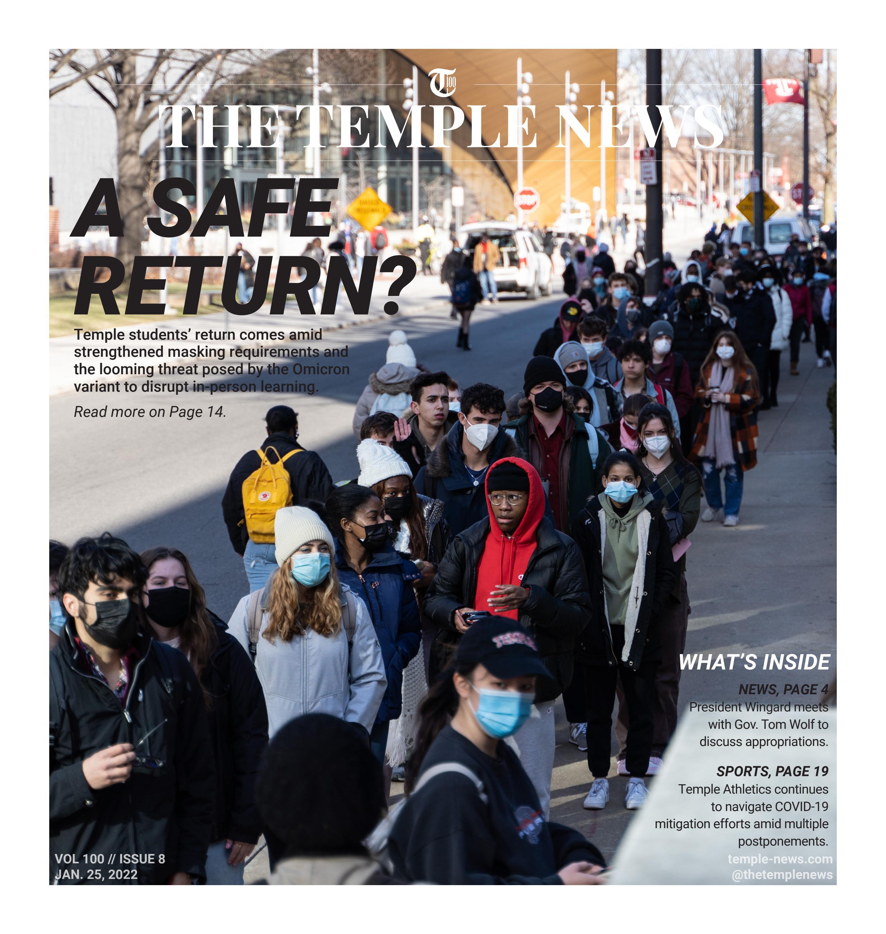 Vol. 100 Issue 8 by The Temple News - Issuu