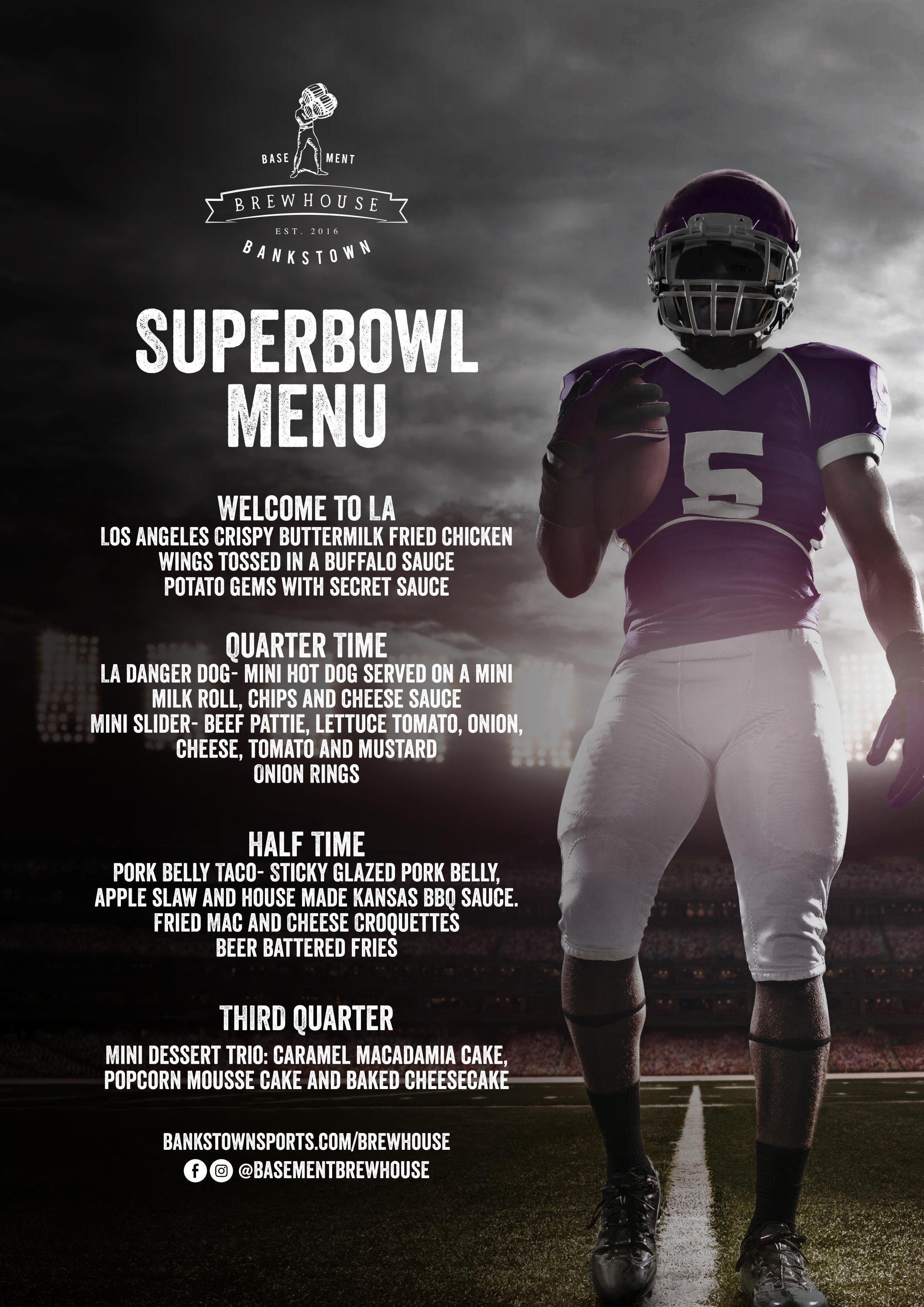 Brewhouse Superbowl Menu by Bankstown Sports Club - Issuu