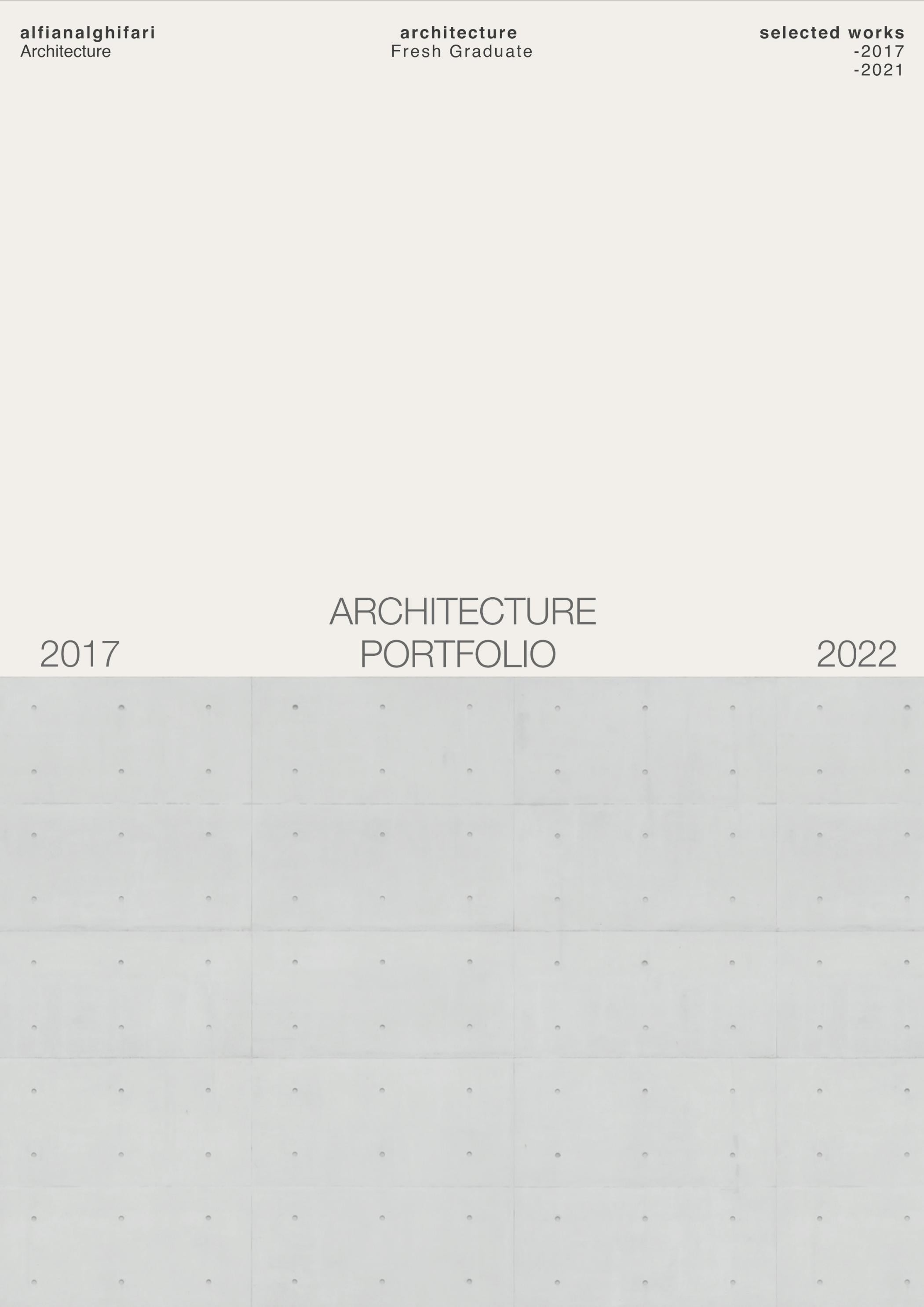 Architecture Portfolio by Alfian Al Ghifari - Issuu