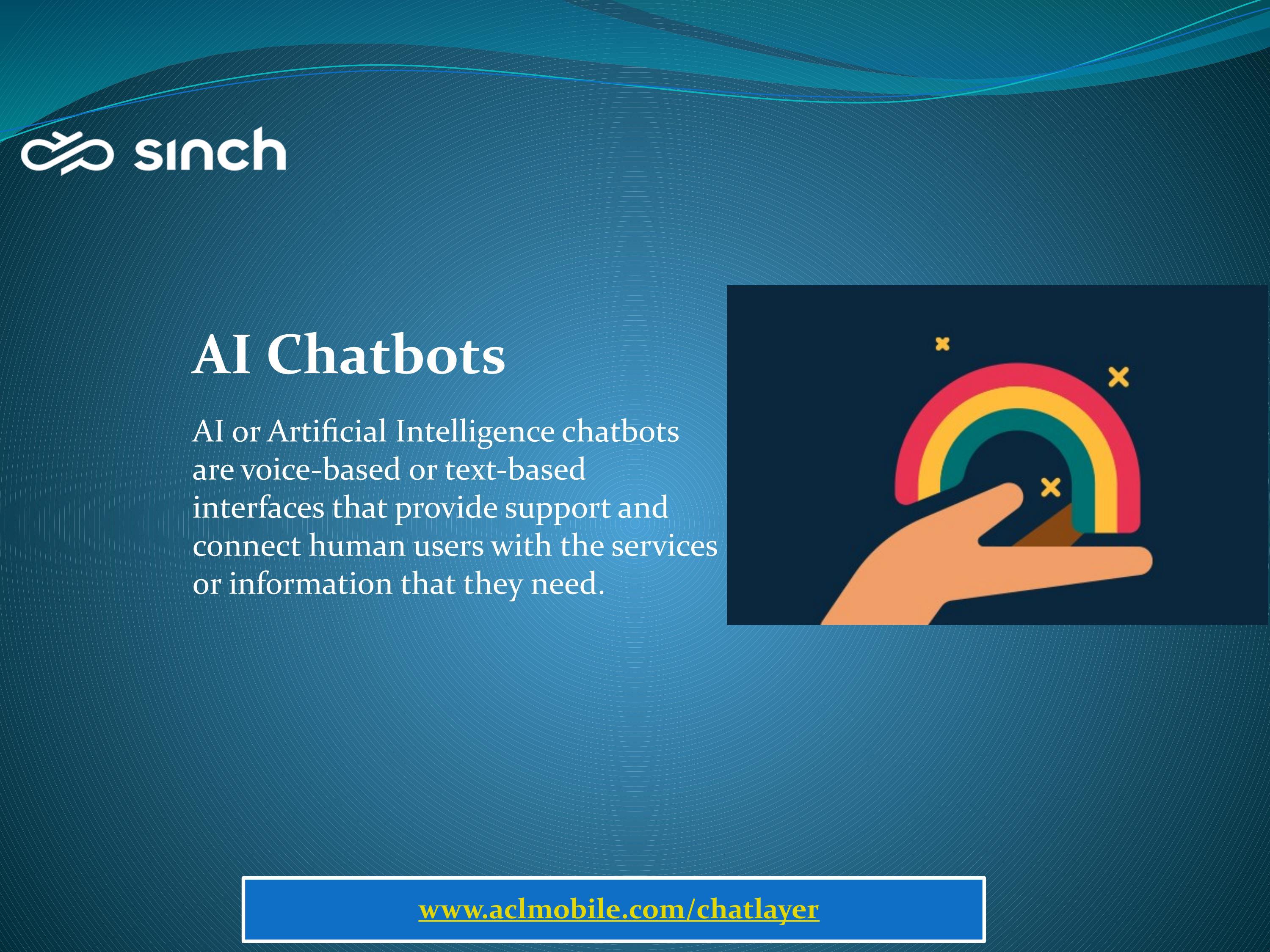 AI Chatbots: An Overview by sinch Chatlayer - Issuu