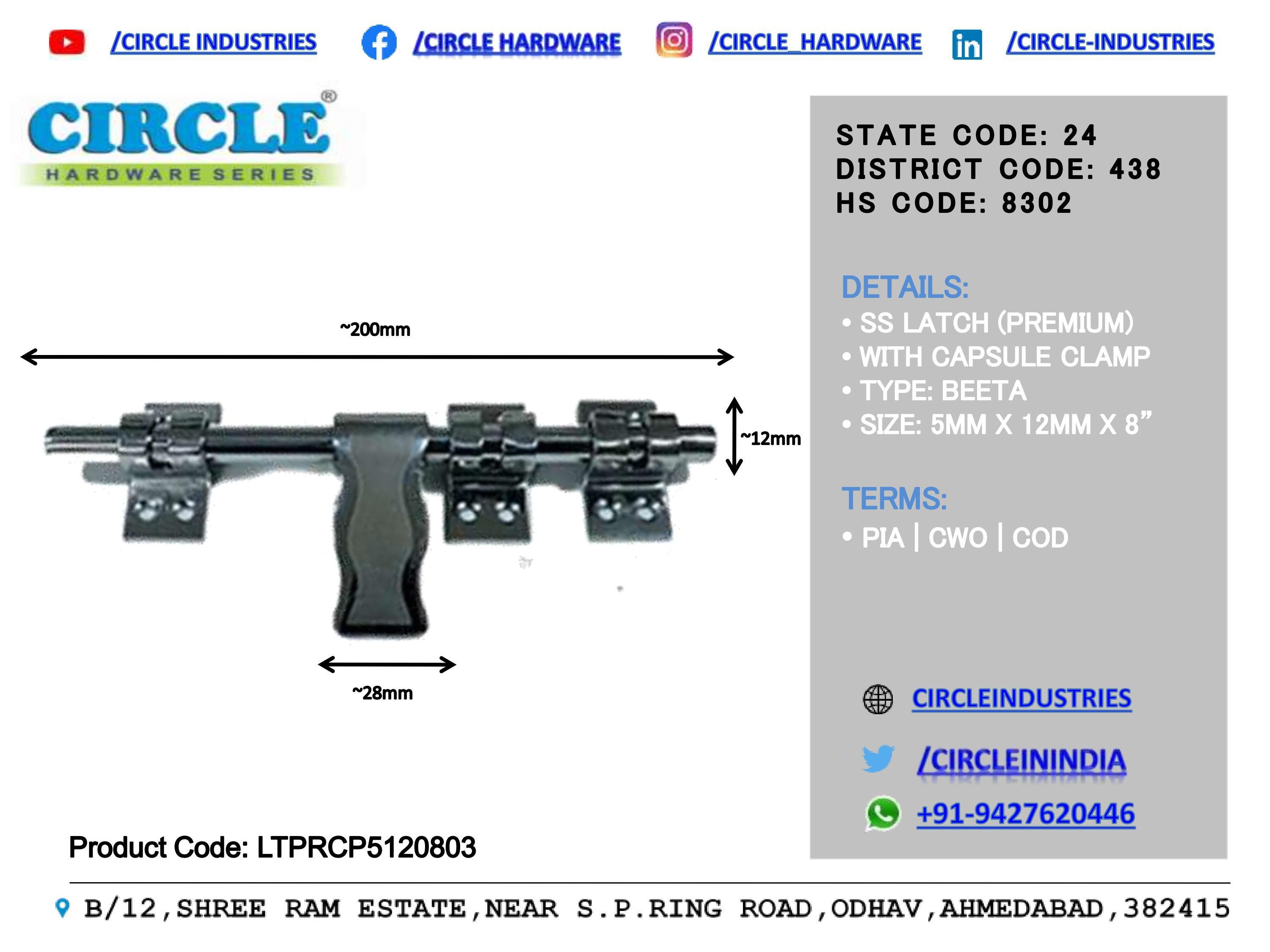 Stainless Steel Latches catalogue - Circle Industries by ...