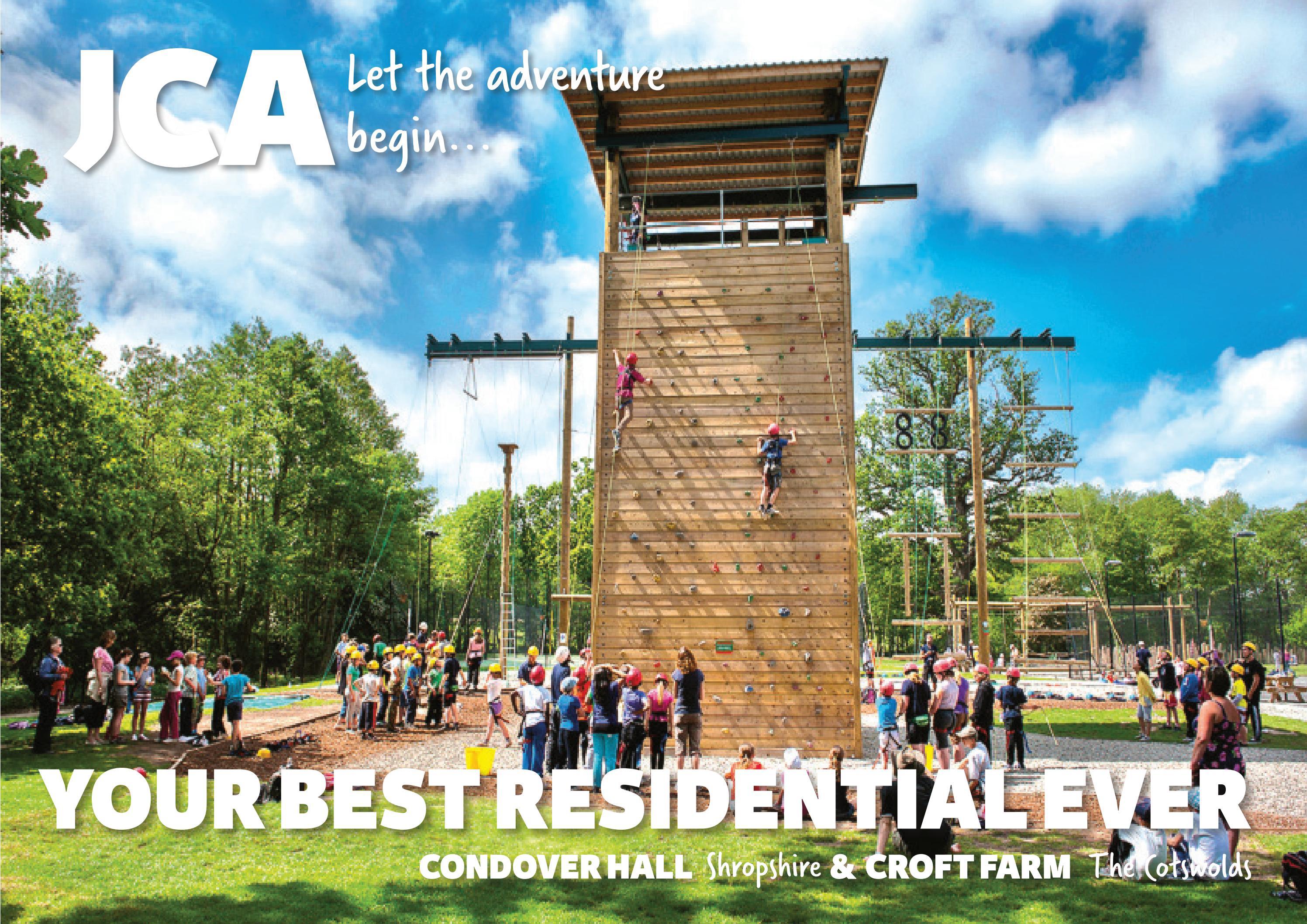 JCA Adventure Brochure 2022 by Experience Education - Issuu