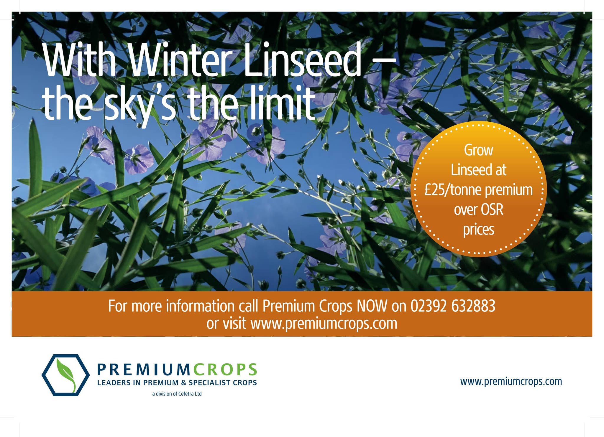Winter Linseed insert Autumn 2021 by Premium Crops - Issuu