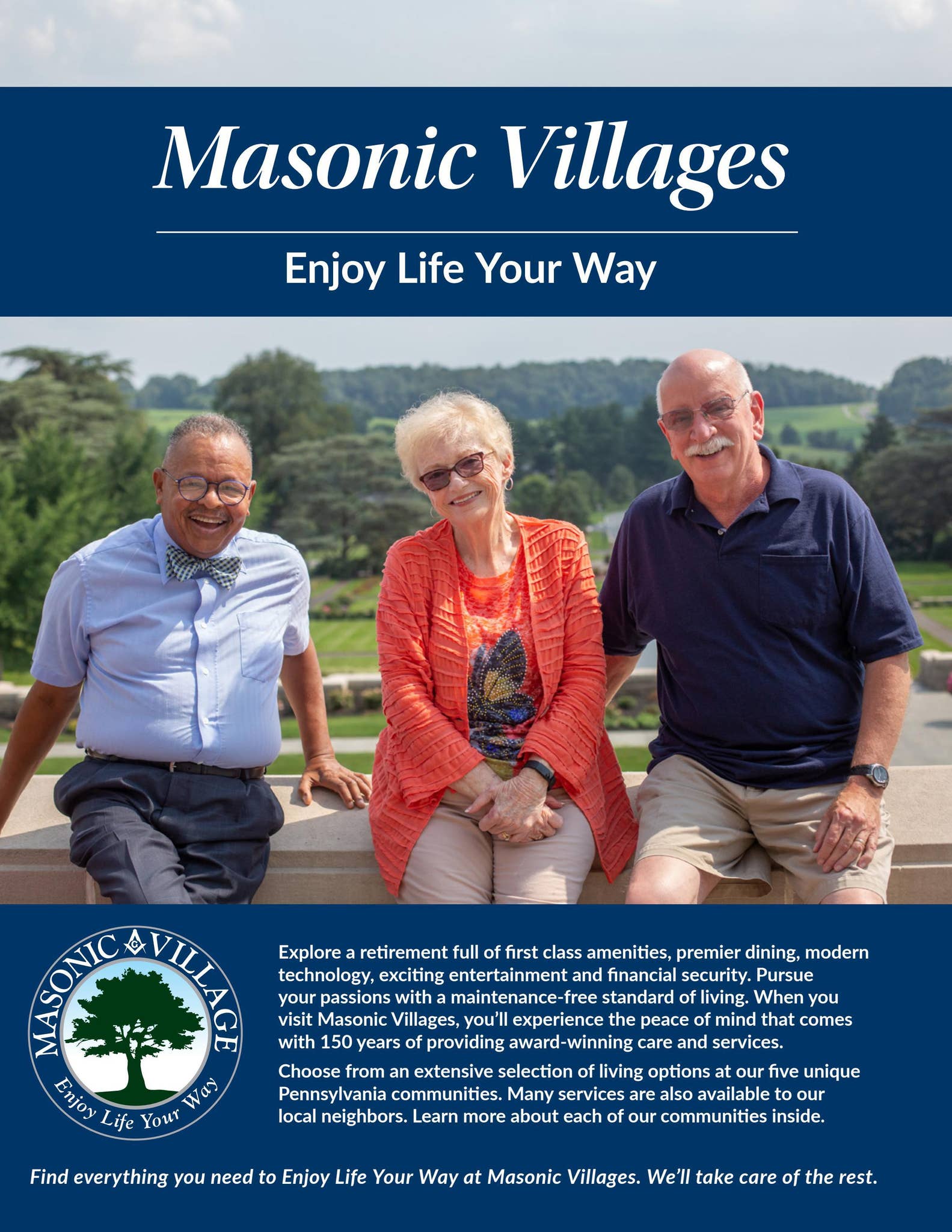 Masonic Villages Corporate Overview Brochure by Masonic Village - Issuu