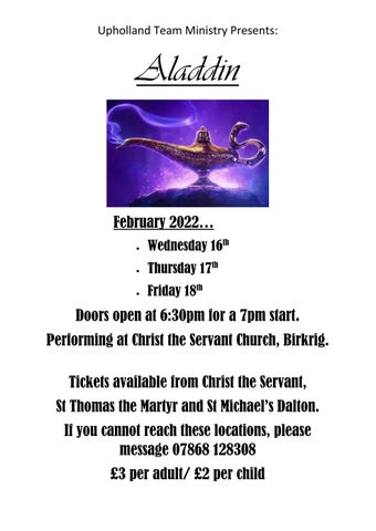 Pantomime at Christ the Servant Church by Schudio - Issuu