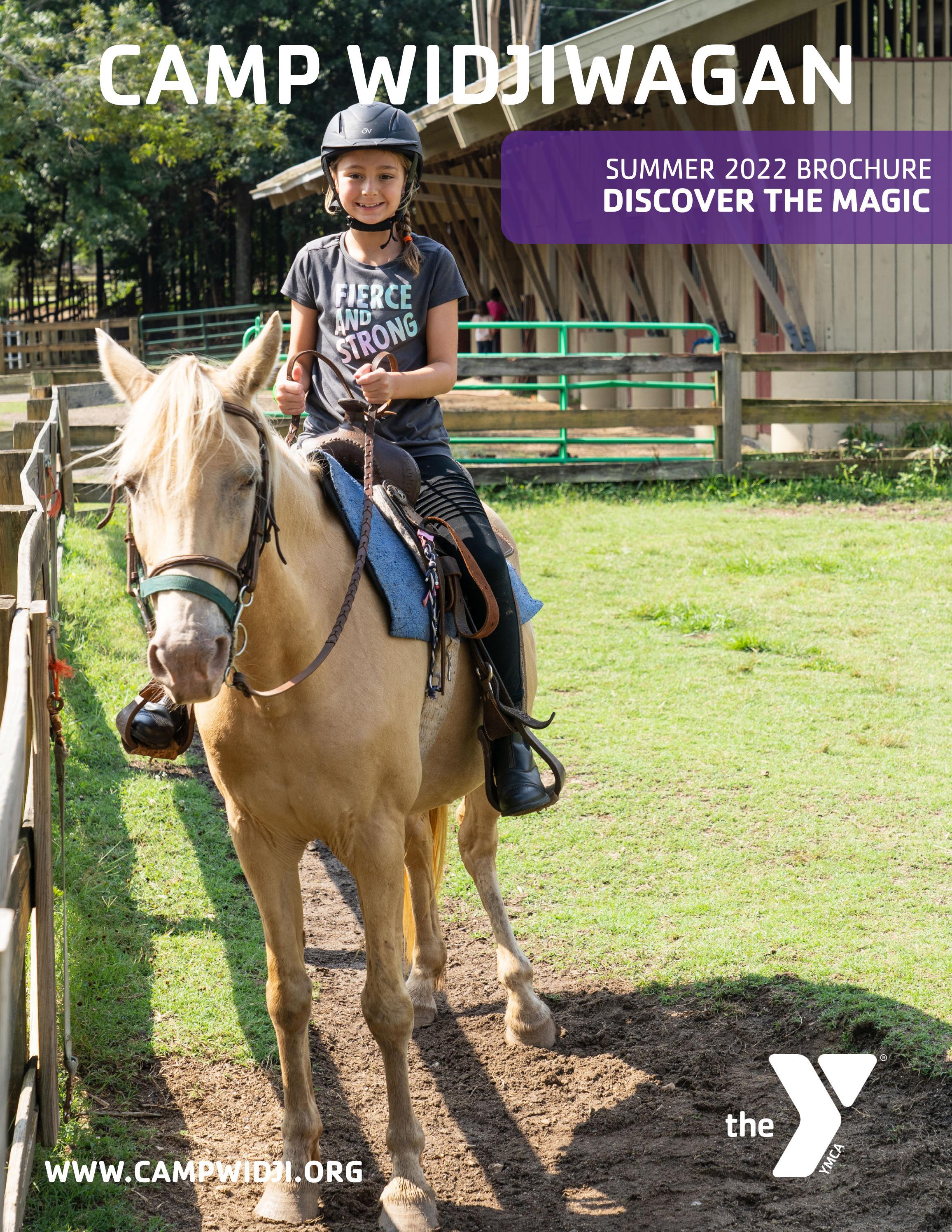 2022 YMCA CAMP WIDJIWAGAN SUMMER BROCHURE by YMCA of Middle Tennessee ...