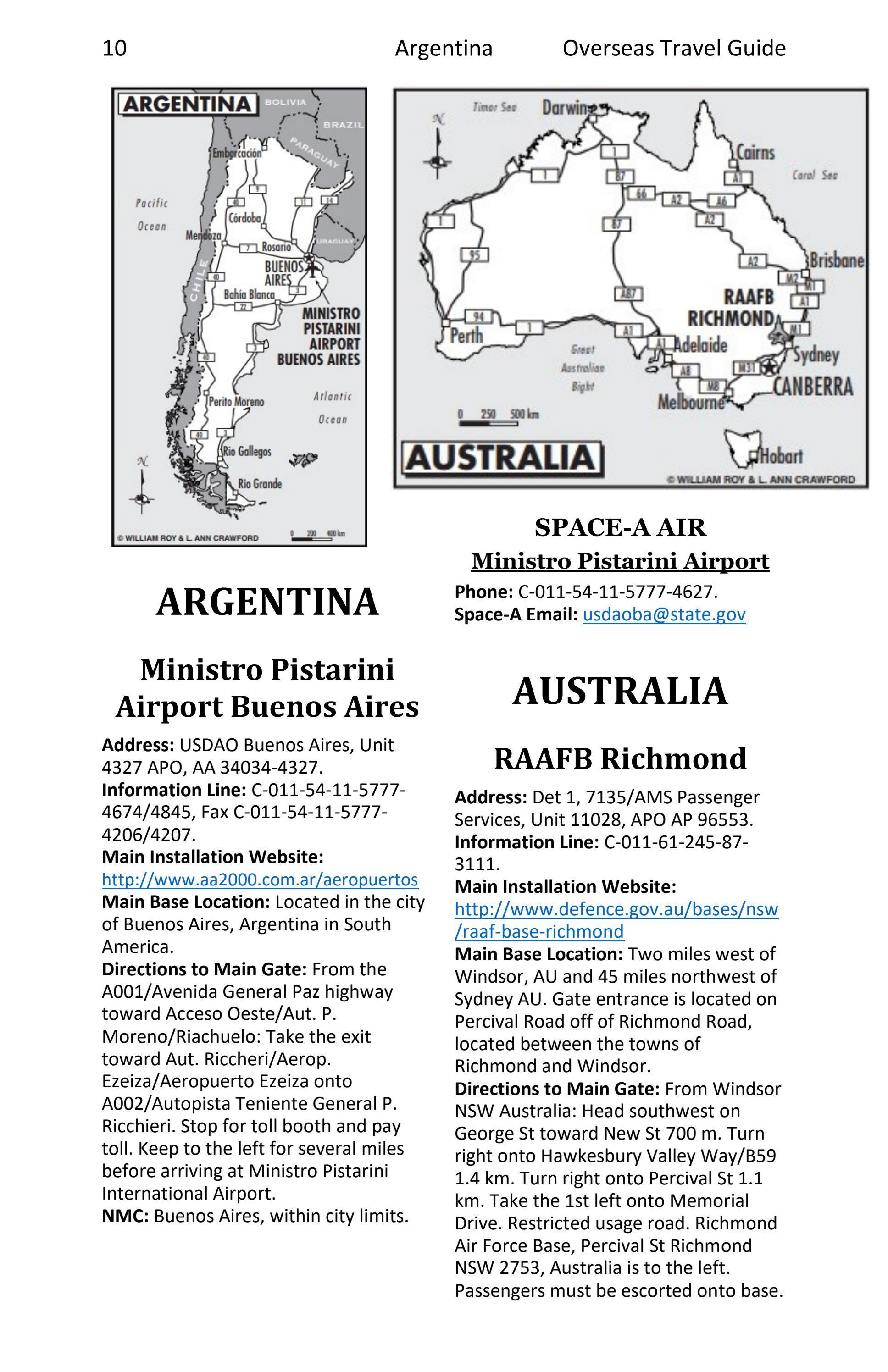 Overseas Military Travel Guide Free Sample by MILITARY LIVING ...