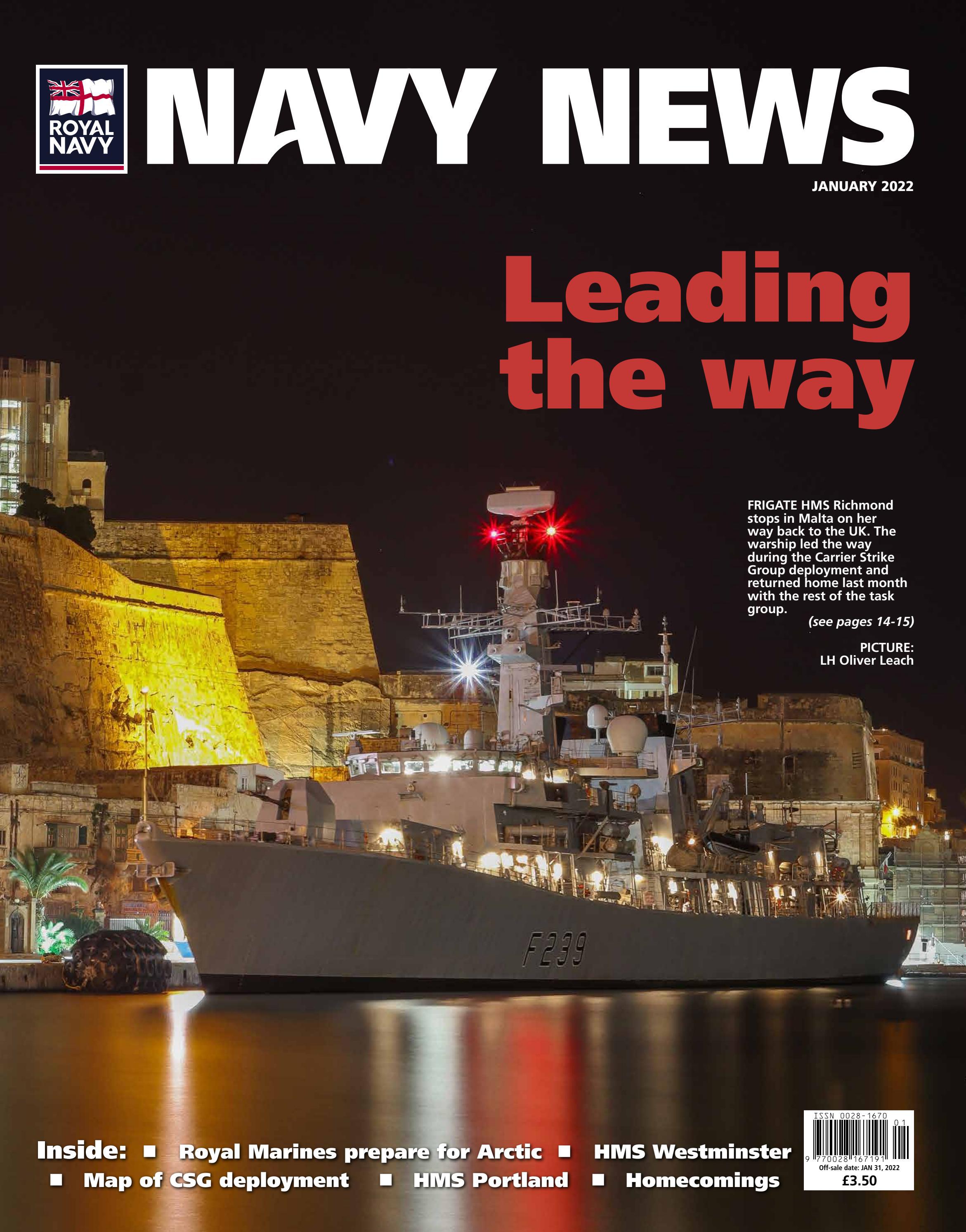 Navy News January 2022 by Navy News - Issuu