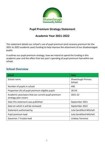 Pupil Premium 2021 by Schudio - Issuu
